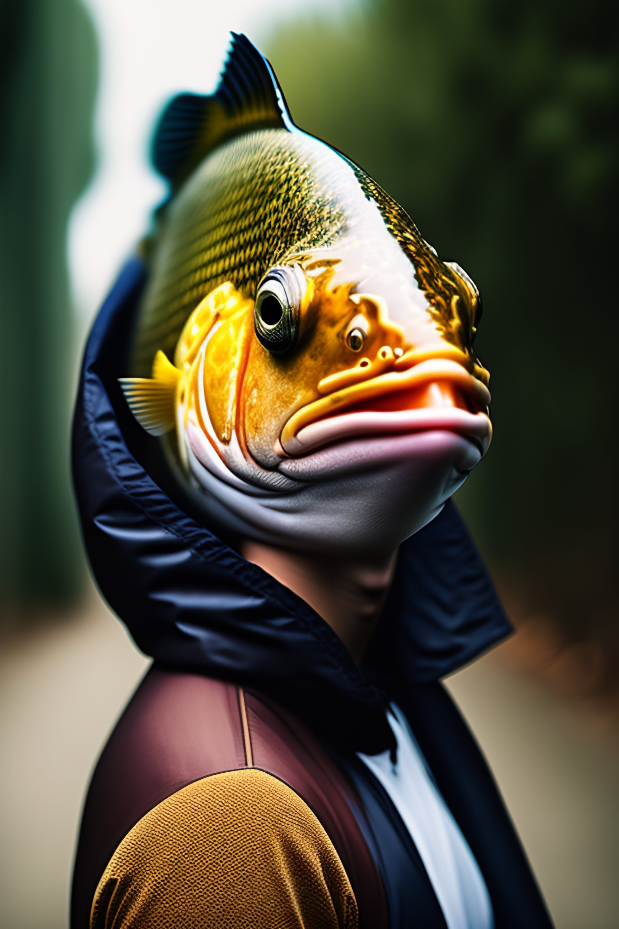 Lexica - Man with fish head