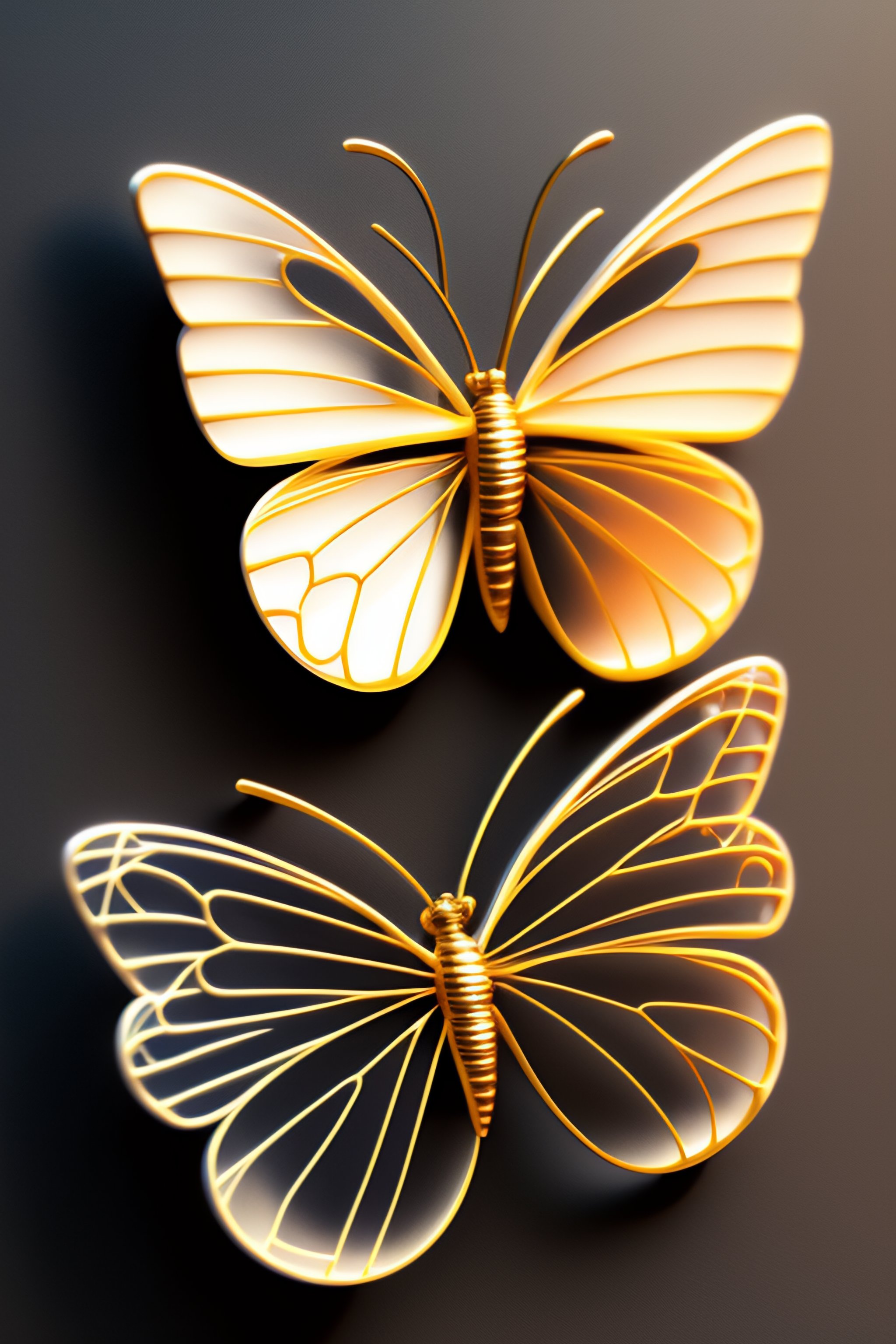 Lexica - Paper wire butterfly