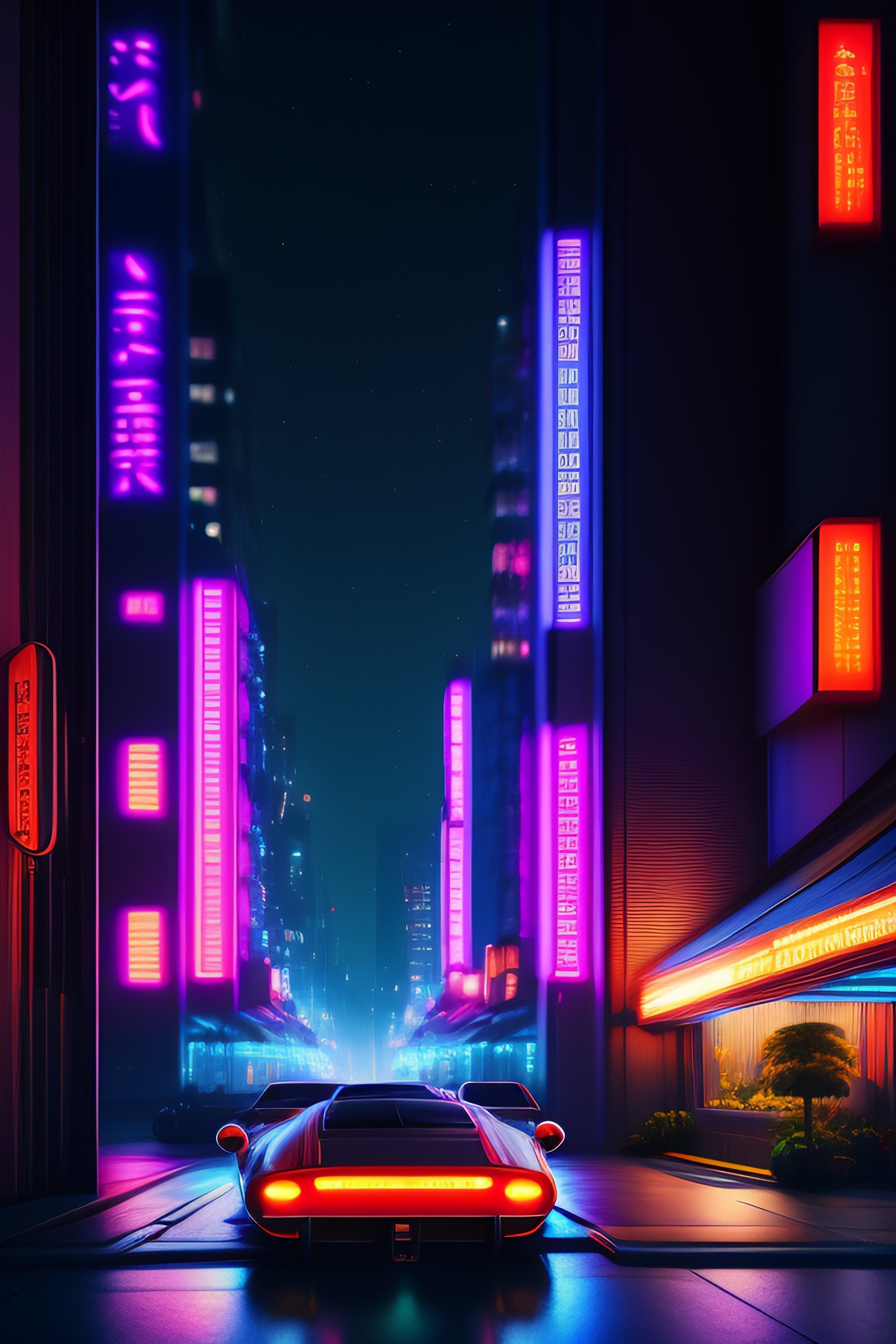 Lexica - Photorealisic neo tokyo , night, with high details