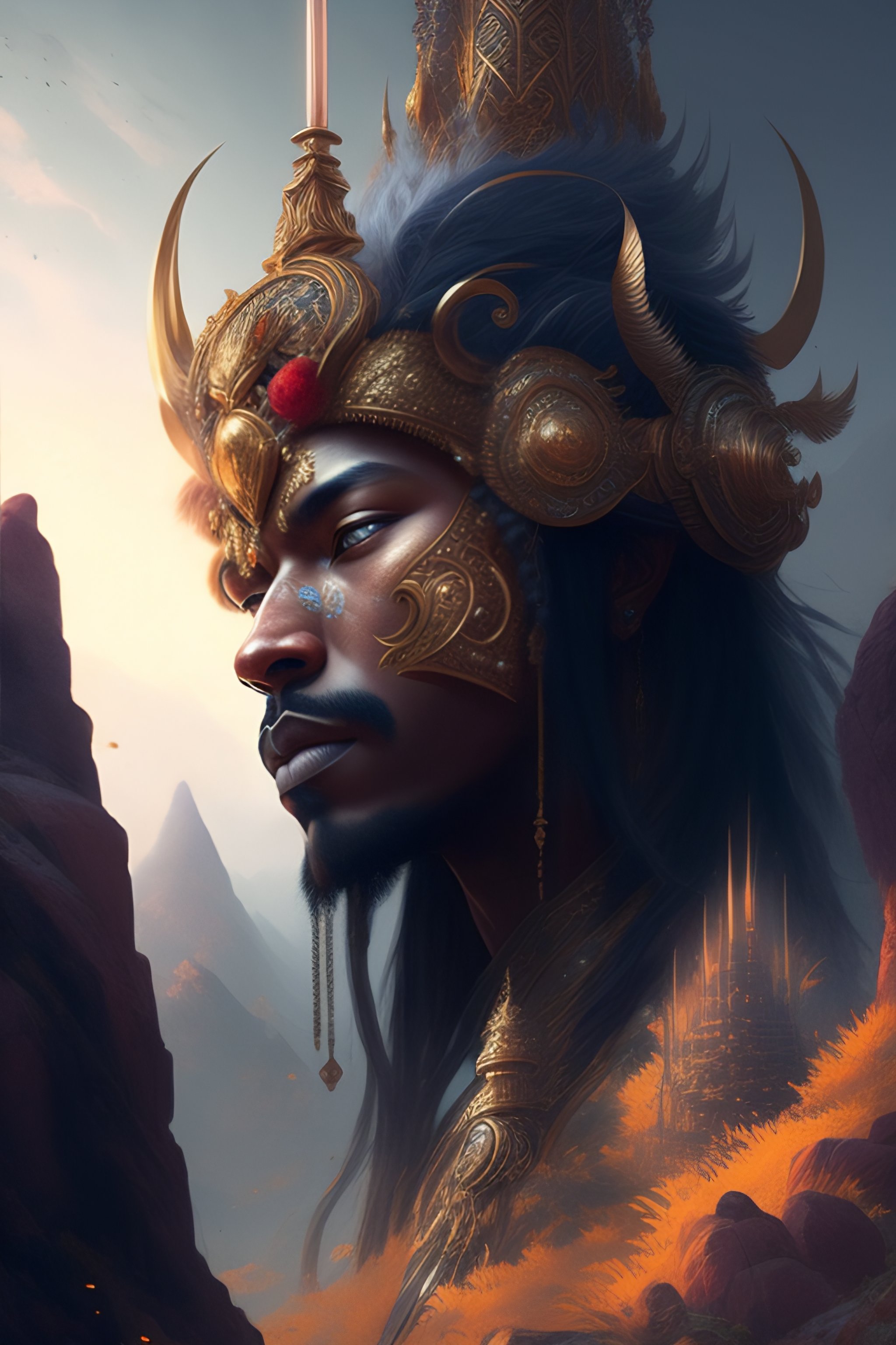 Lexica - The god of music, intricate, highly detailed, concept art ...