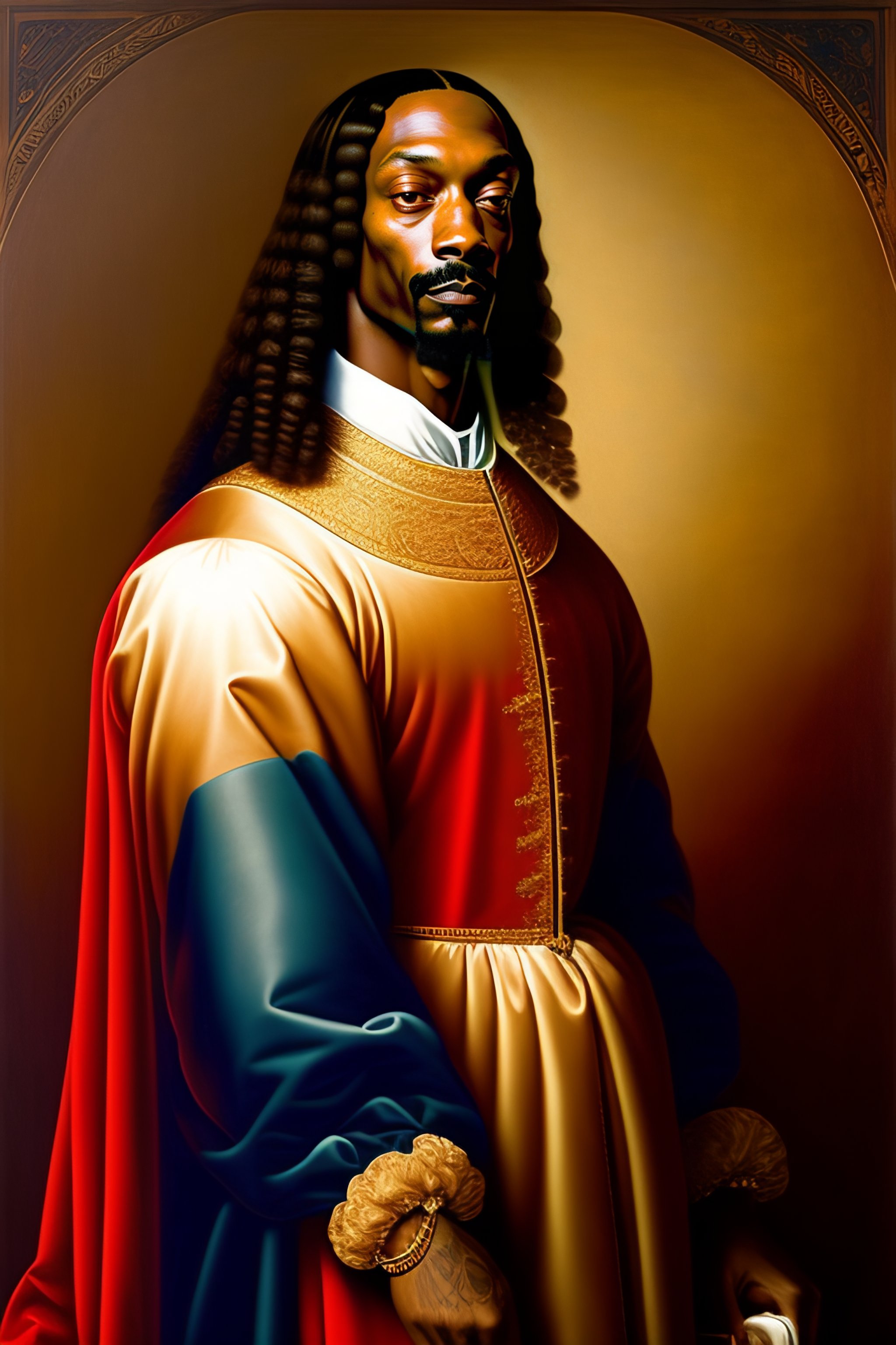 Lexica - A painting with famous rappers Snoop Dogg painted by Leonardo ...