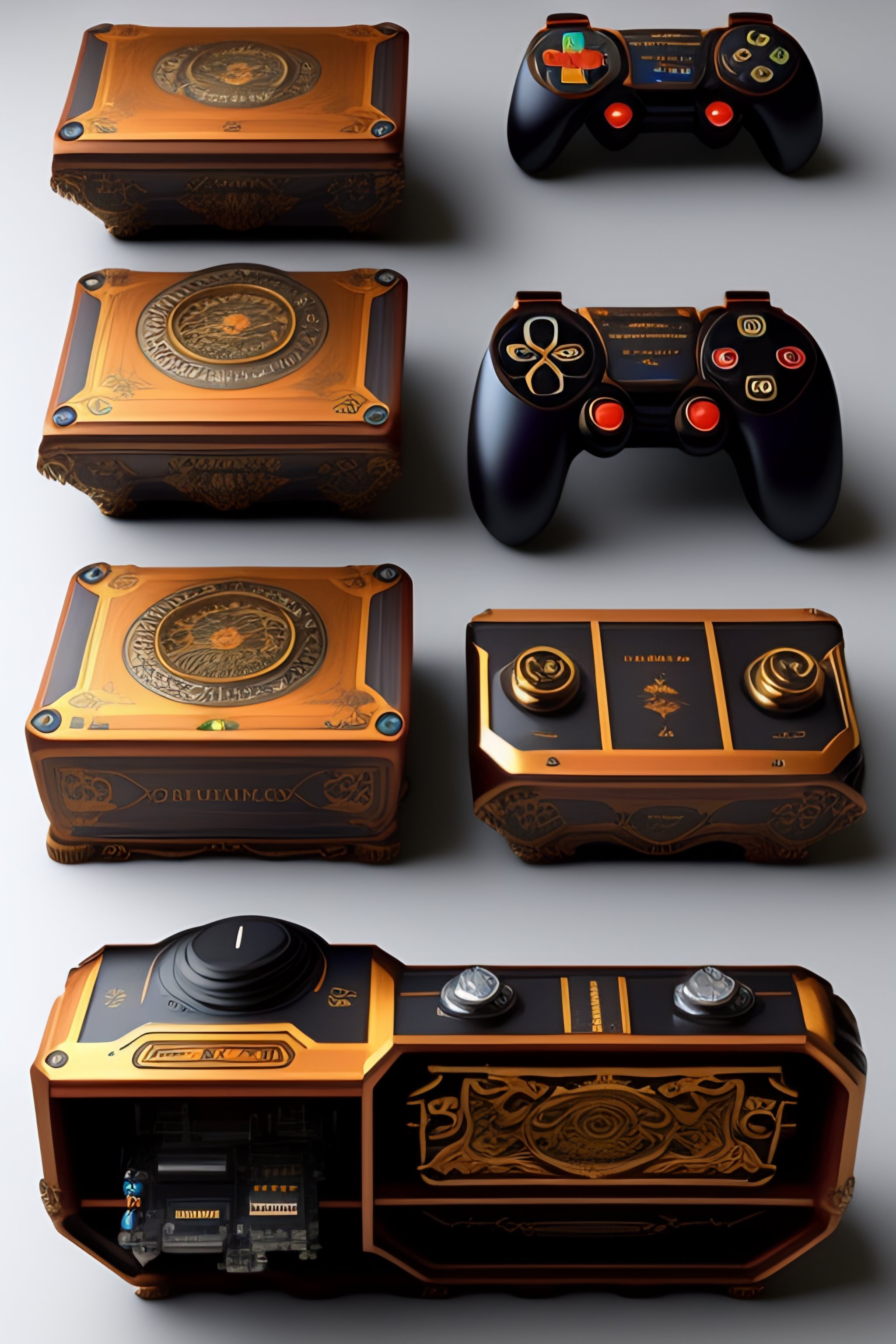 Lexica - An extremely complex and advanced steampunk playstation