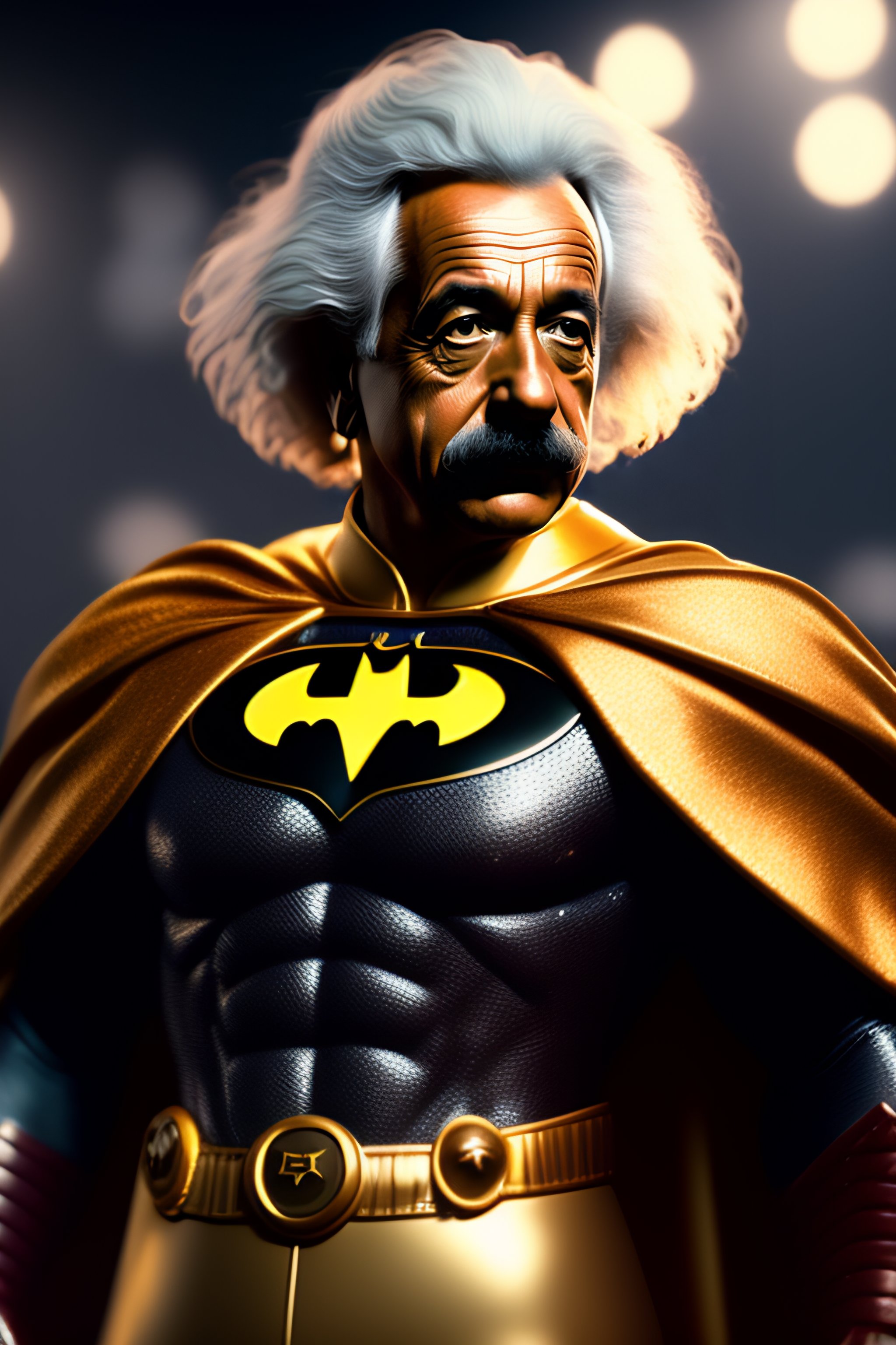 Lexica - Albert Einstein dressed as Batman 4k, high resolution, HD ...