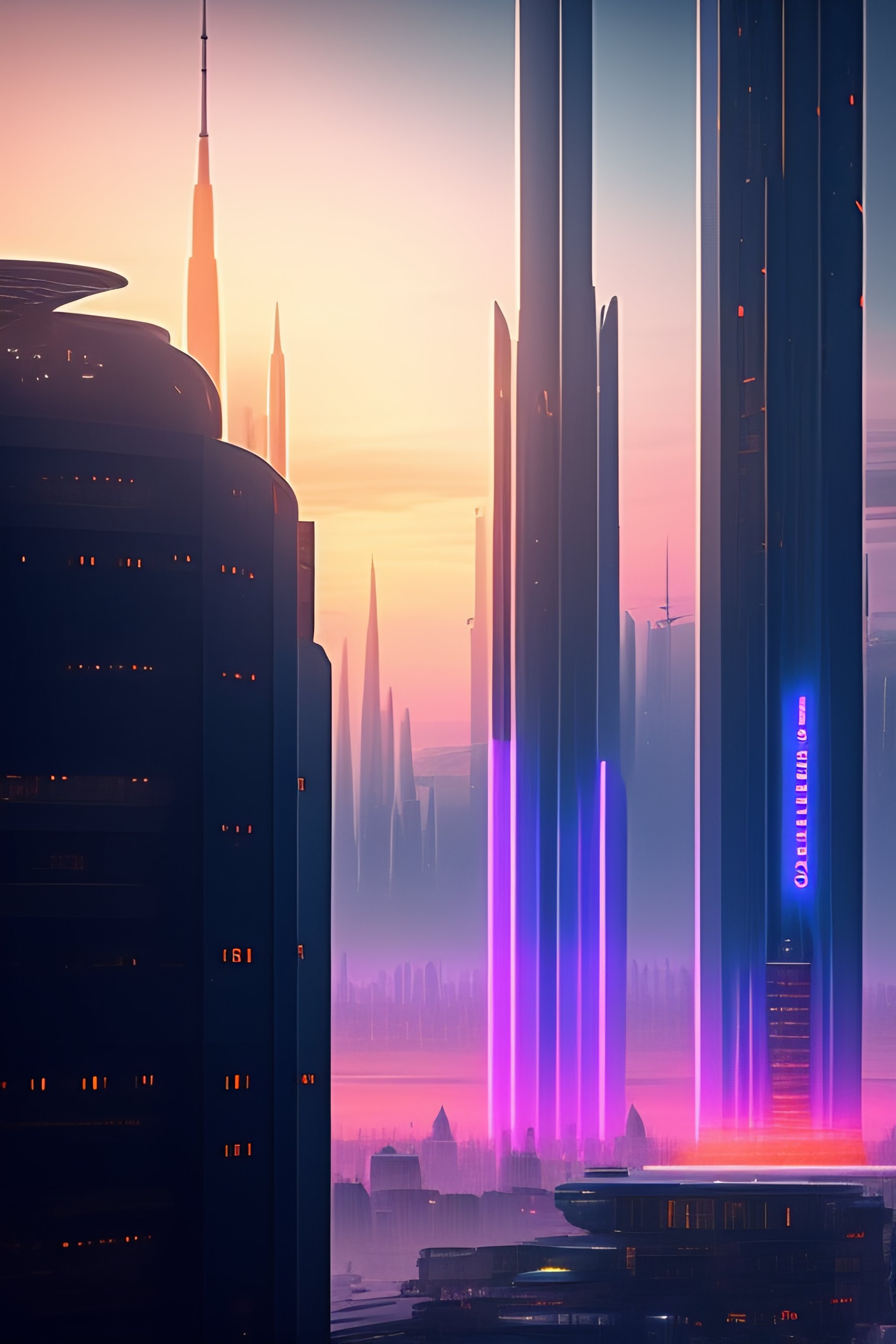 Lexica - Una ciudad cyberpunk