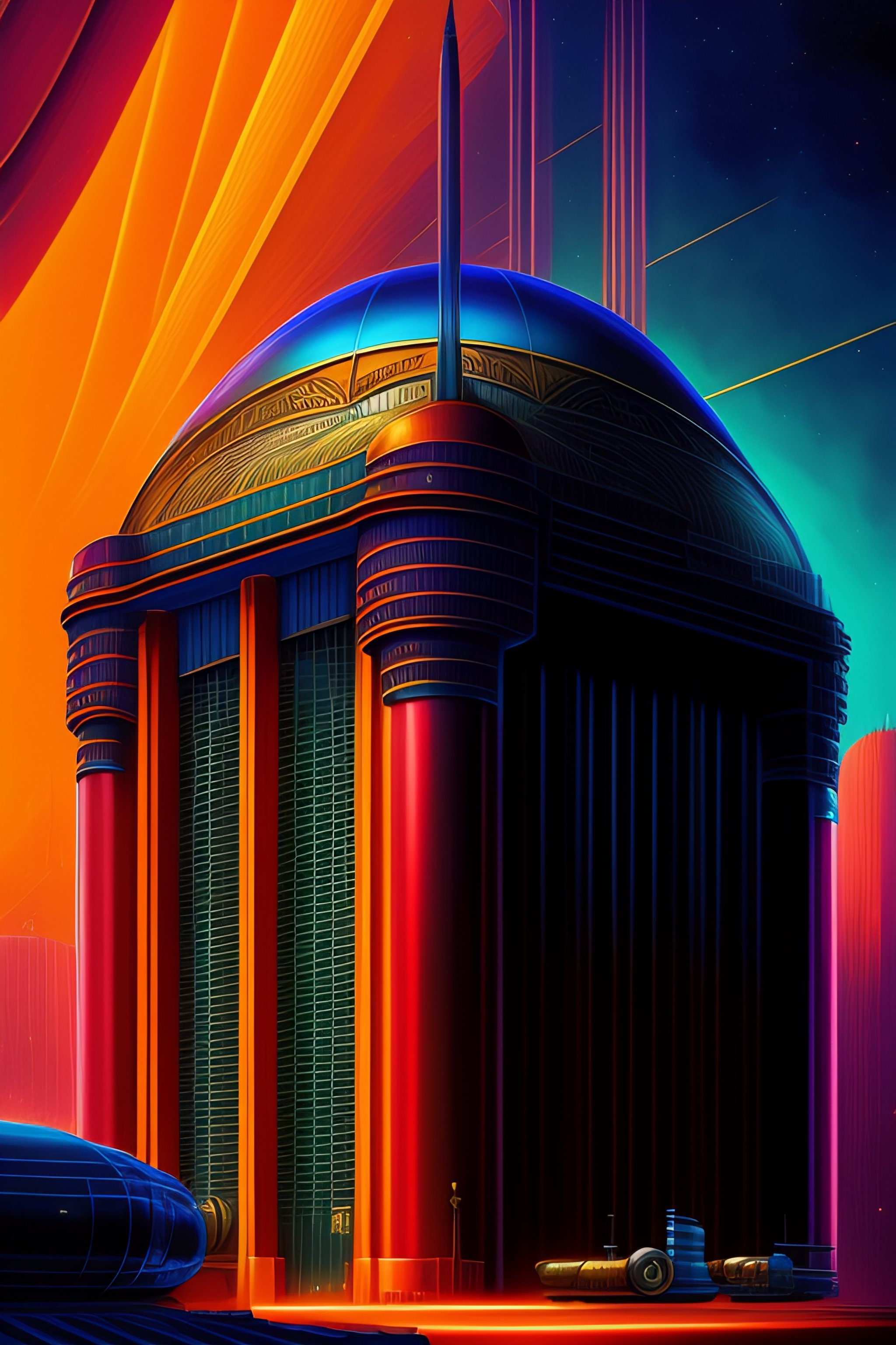 Lexica - Detailed 1 9 3 0 s style particle accelerator, CERN. movie ...