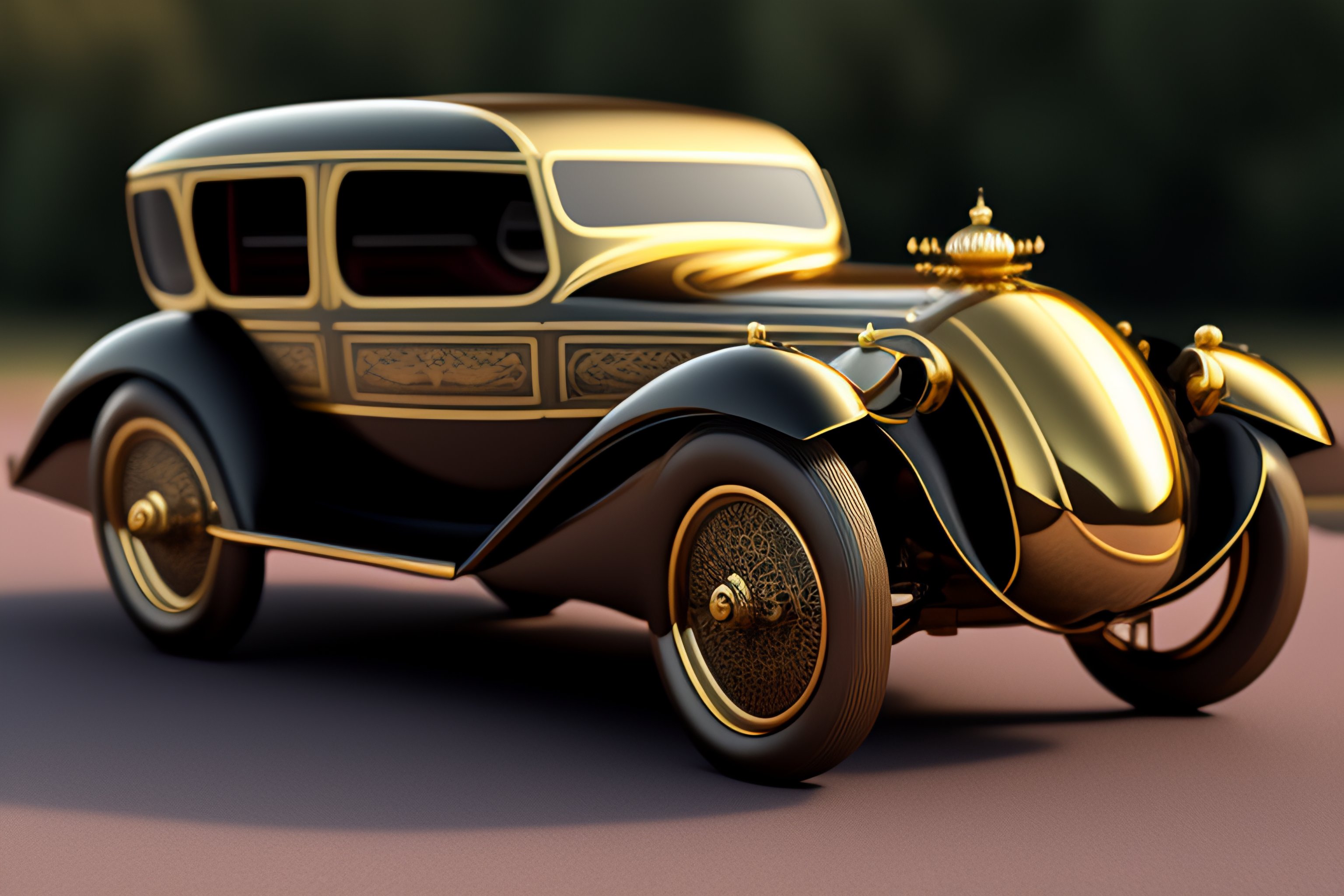 Lexica - Symmetrical and proportionate STEAMPUNK CAR!!, inspired by ...