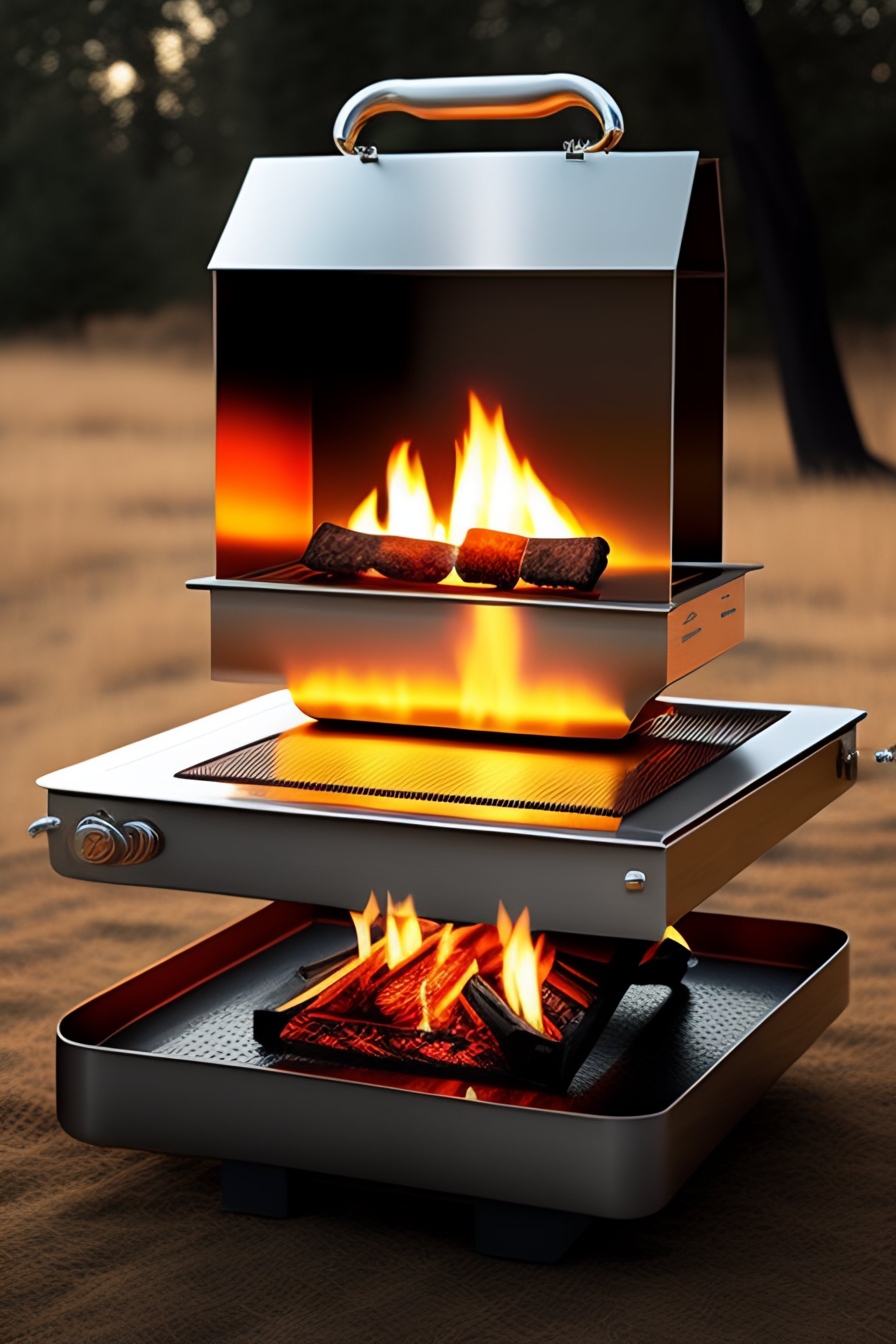 Lexica - Design an image of a square fire scale with dimensions of 1 ...
