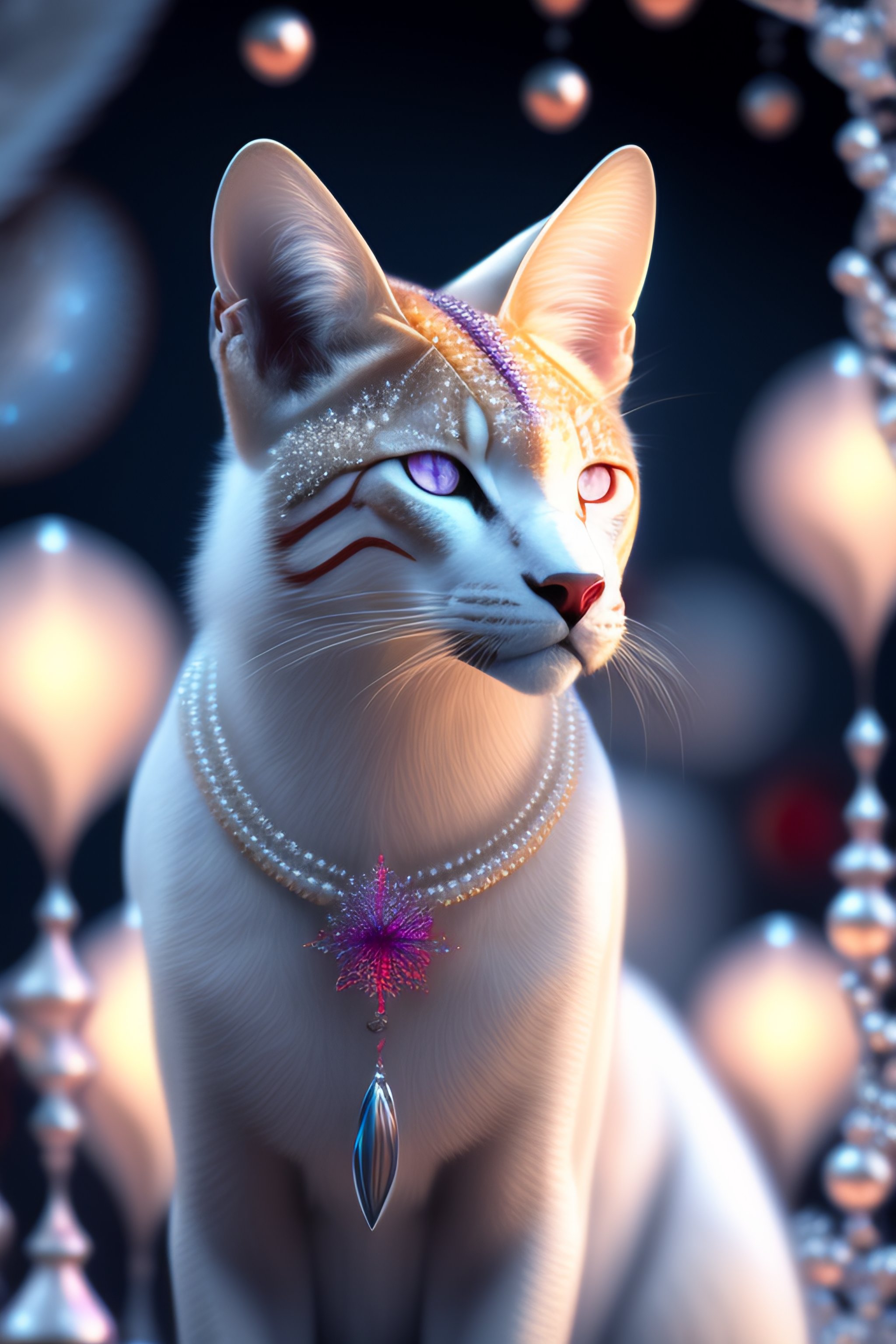 Lexica - Humanoid Felinoid lady, by well-known senior artist,frontal ...