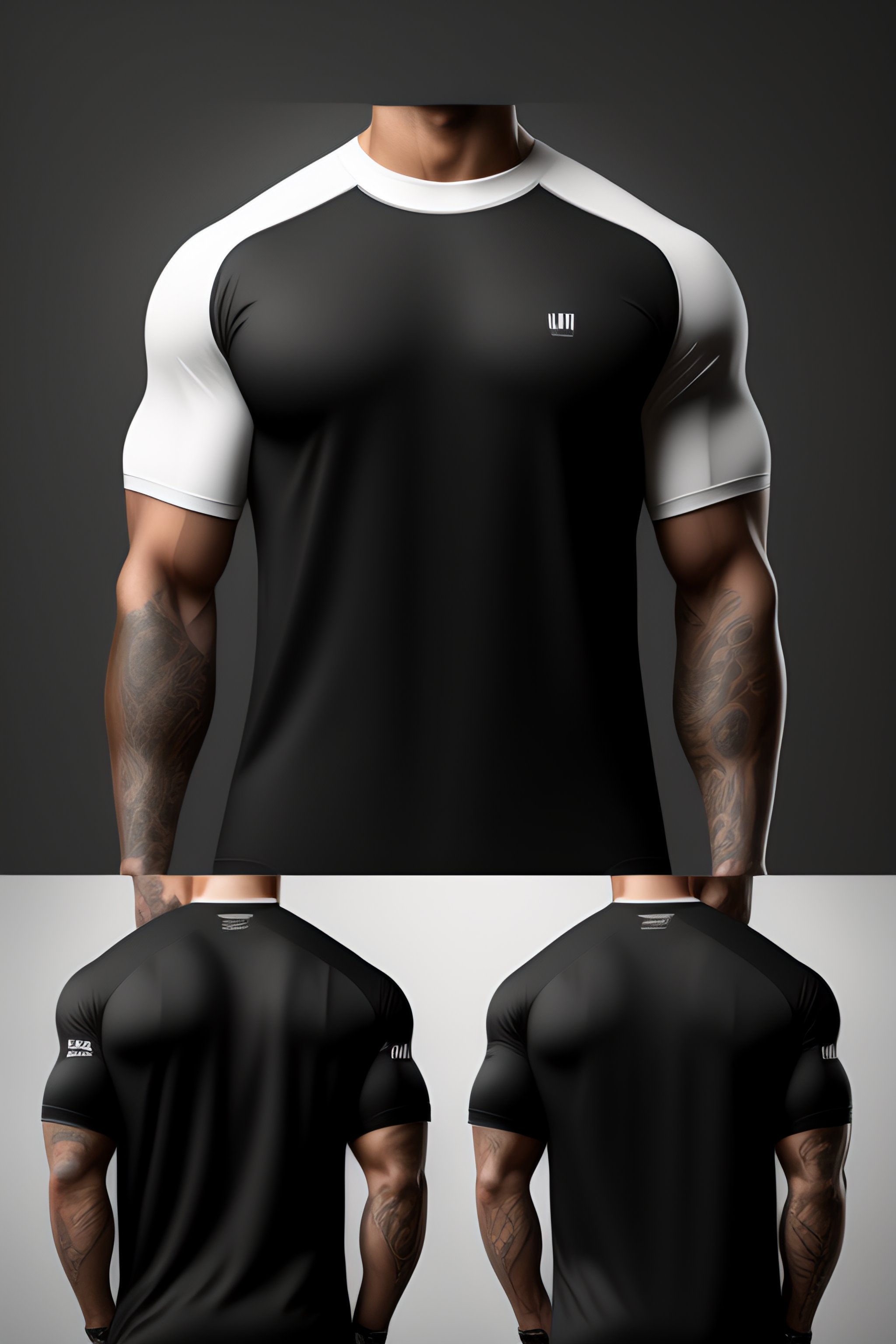 Lexica - Ultra realistic, unreal engine, empty, black T-shirt mockup ...