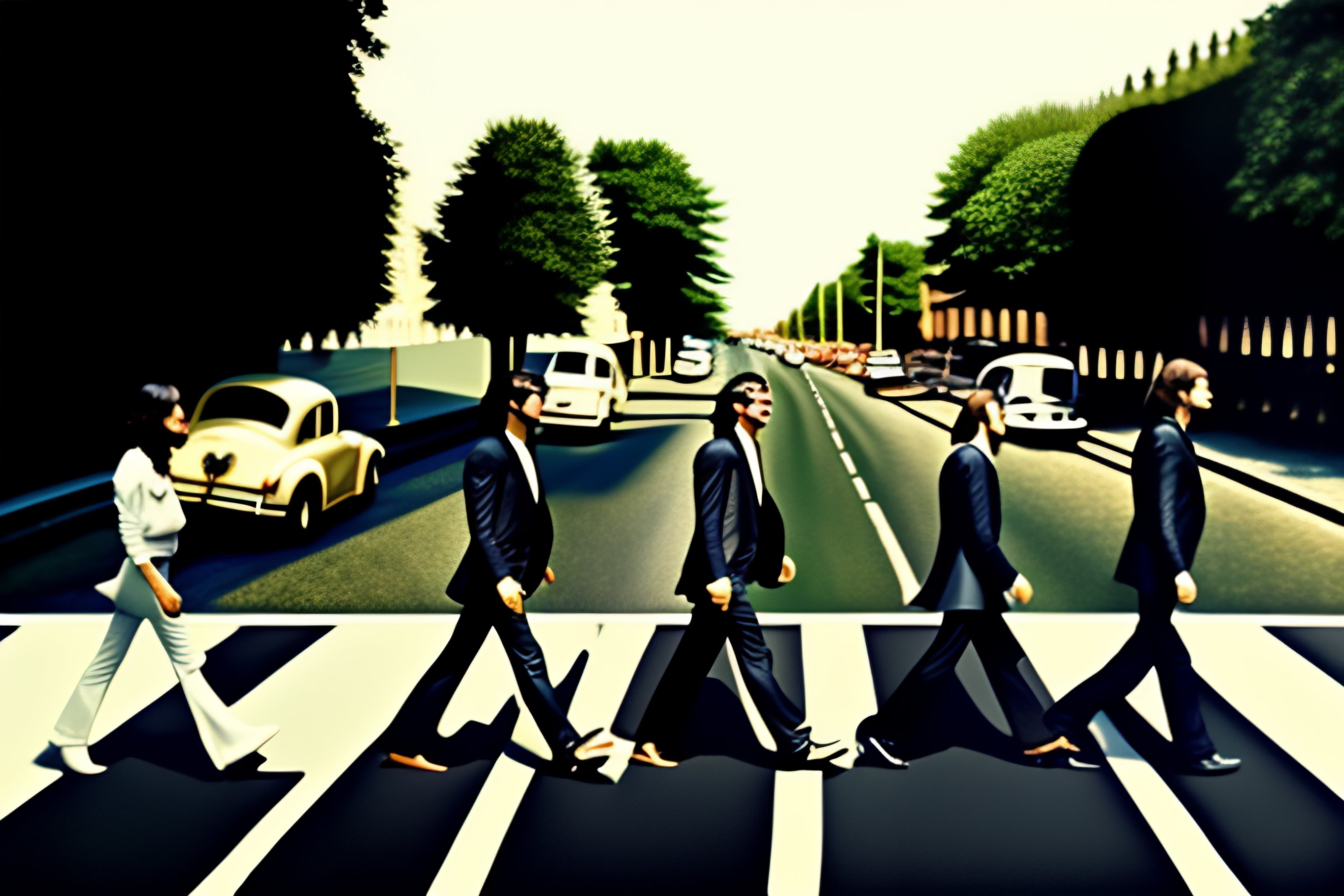 Abbey Road Album Cover Wallpaper