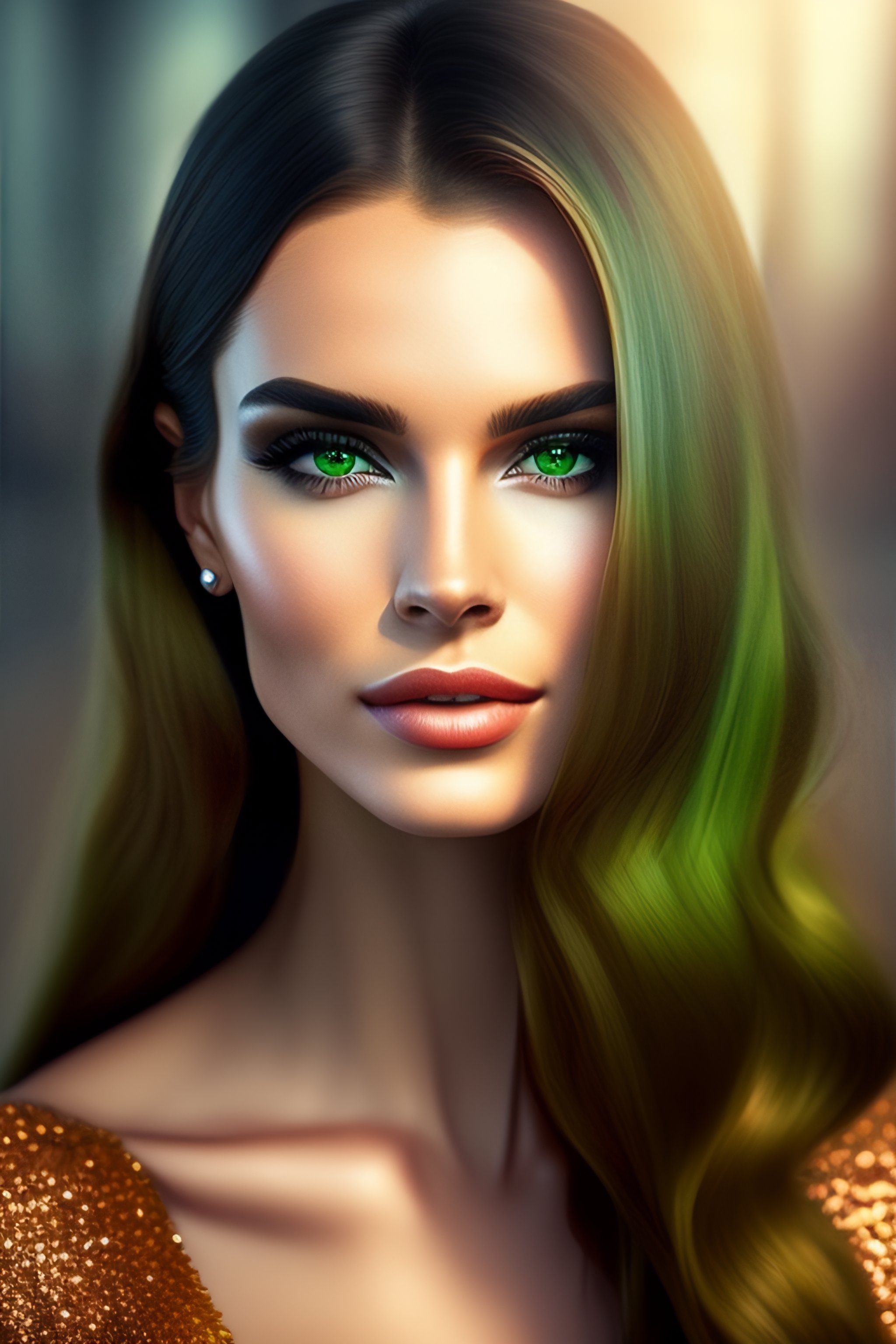 Lexica - Perfect wonderful woman in a full body image fully photo ...