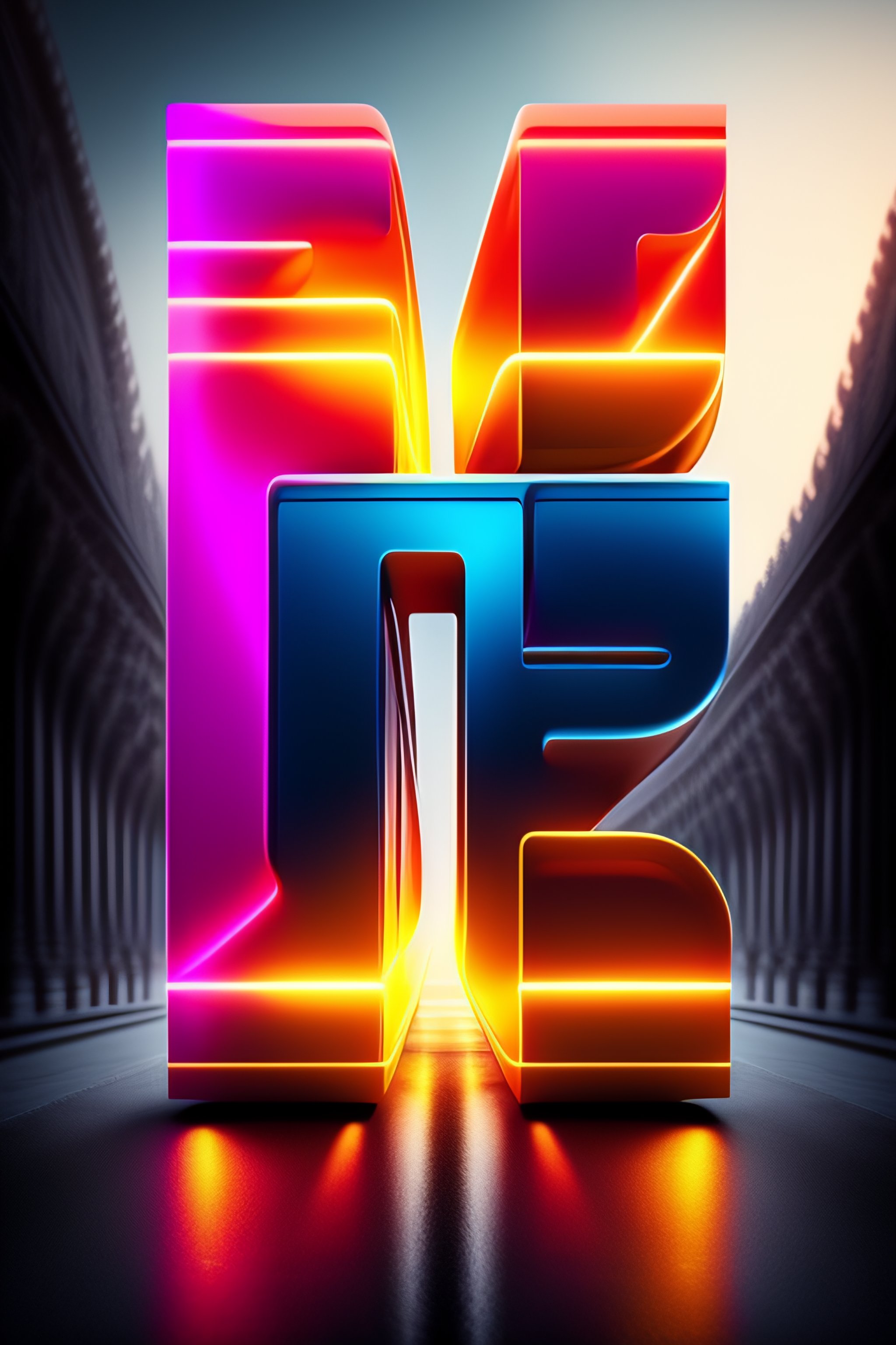 Lexica - “2023 3D letters extruded wearing on paris city a character ...