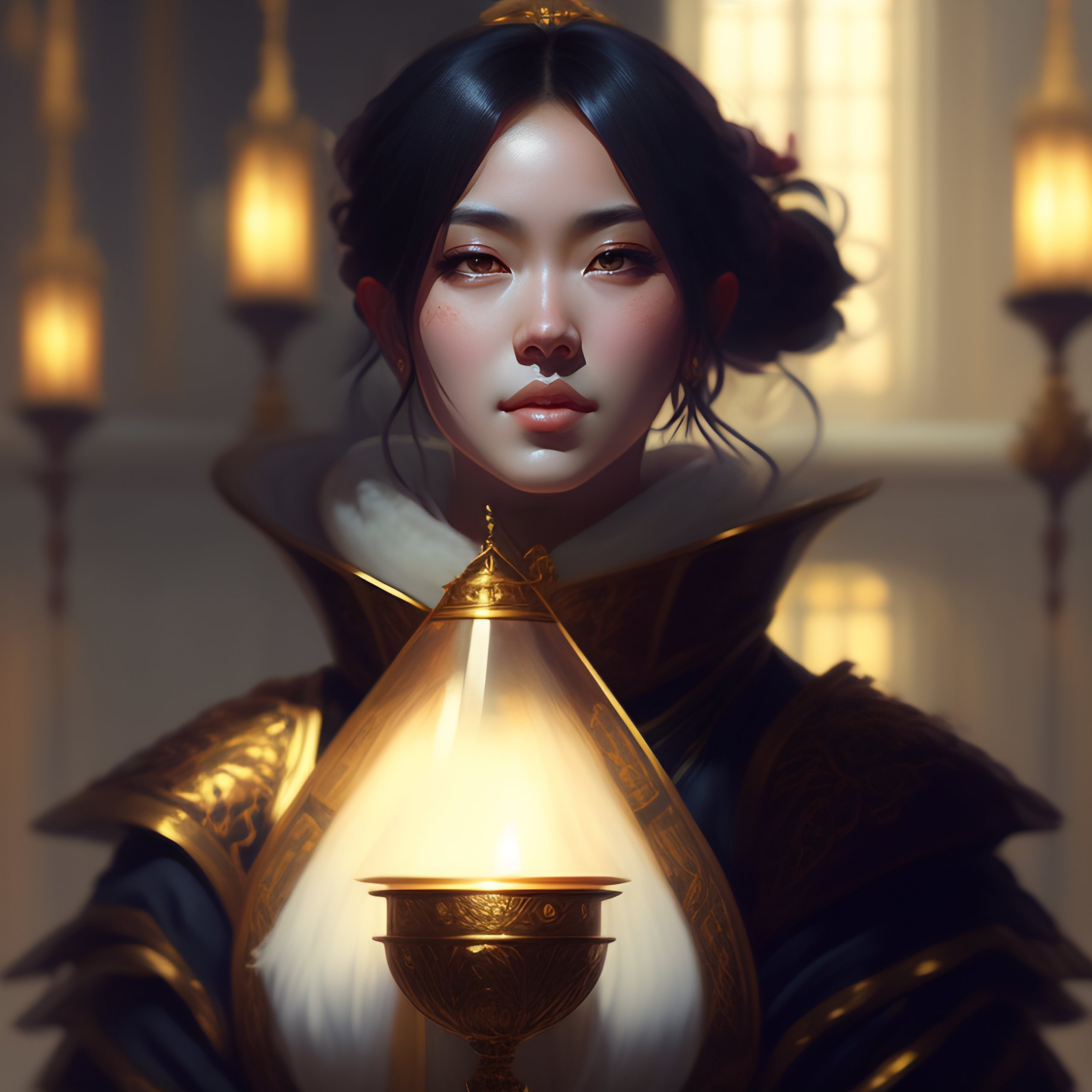 Lexica - Baroque oil painting anime key visual full body portrait ...