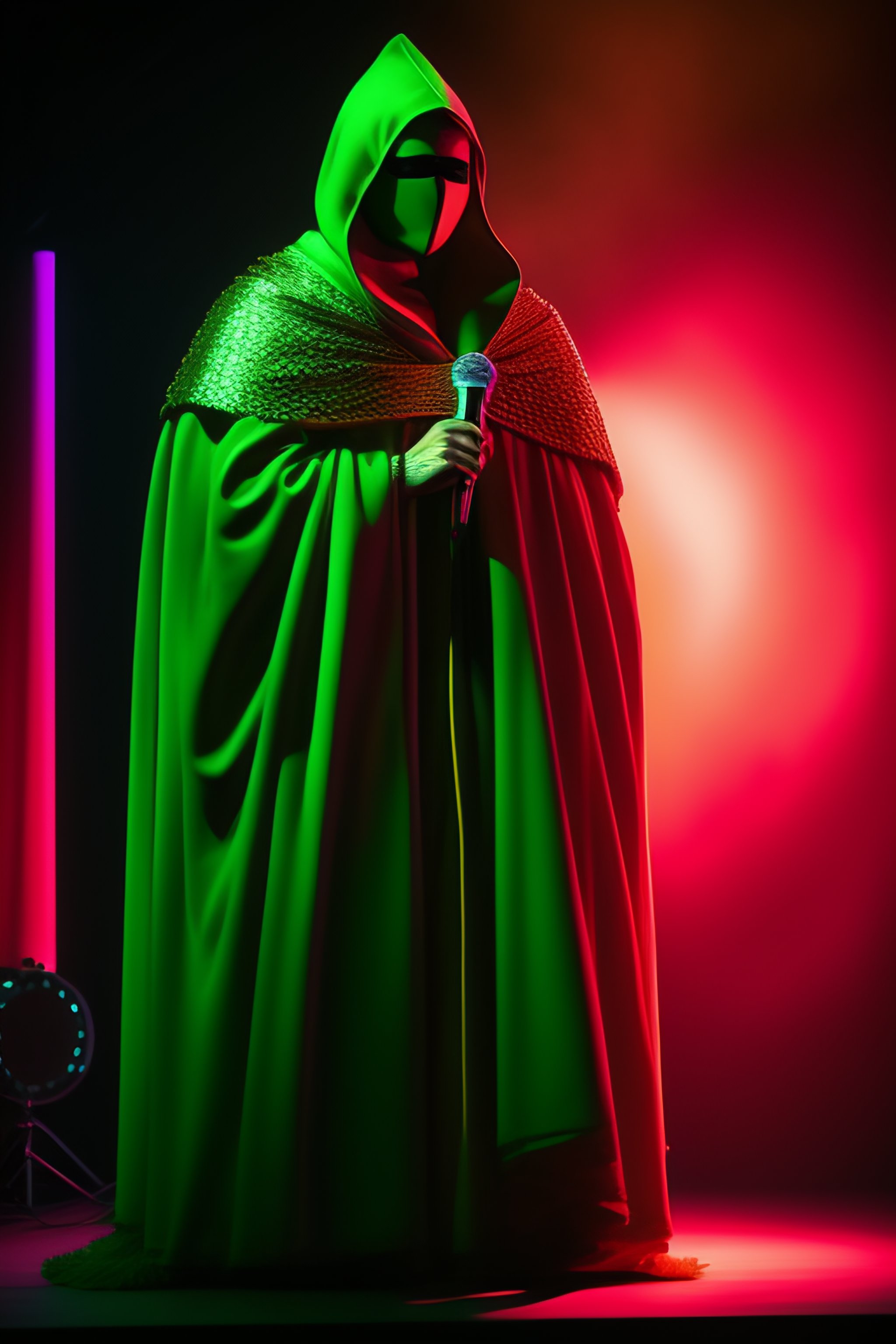Lexica - The standup comedy comedian superhero masked by gottfried ...