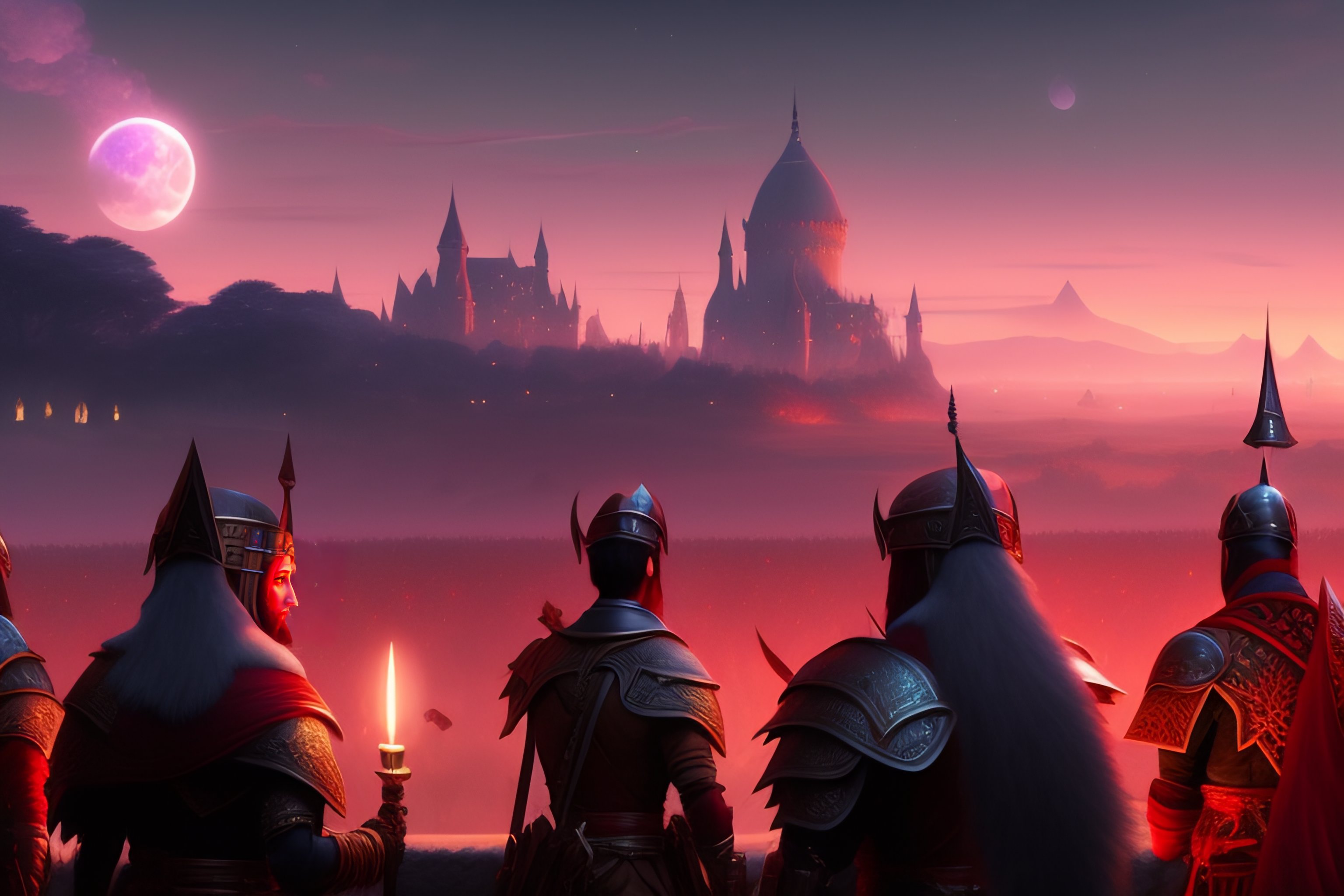 Lexica - Highly detailed portrait painting of an ancient elves war ...