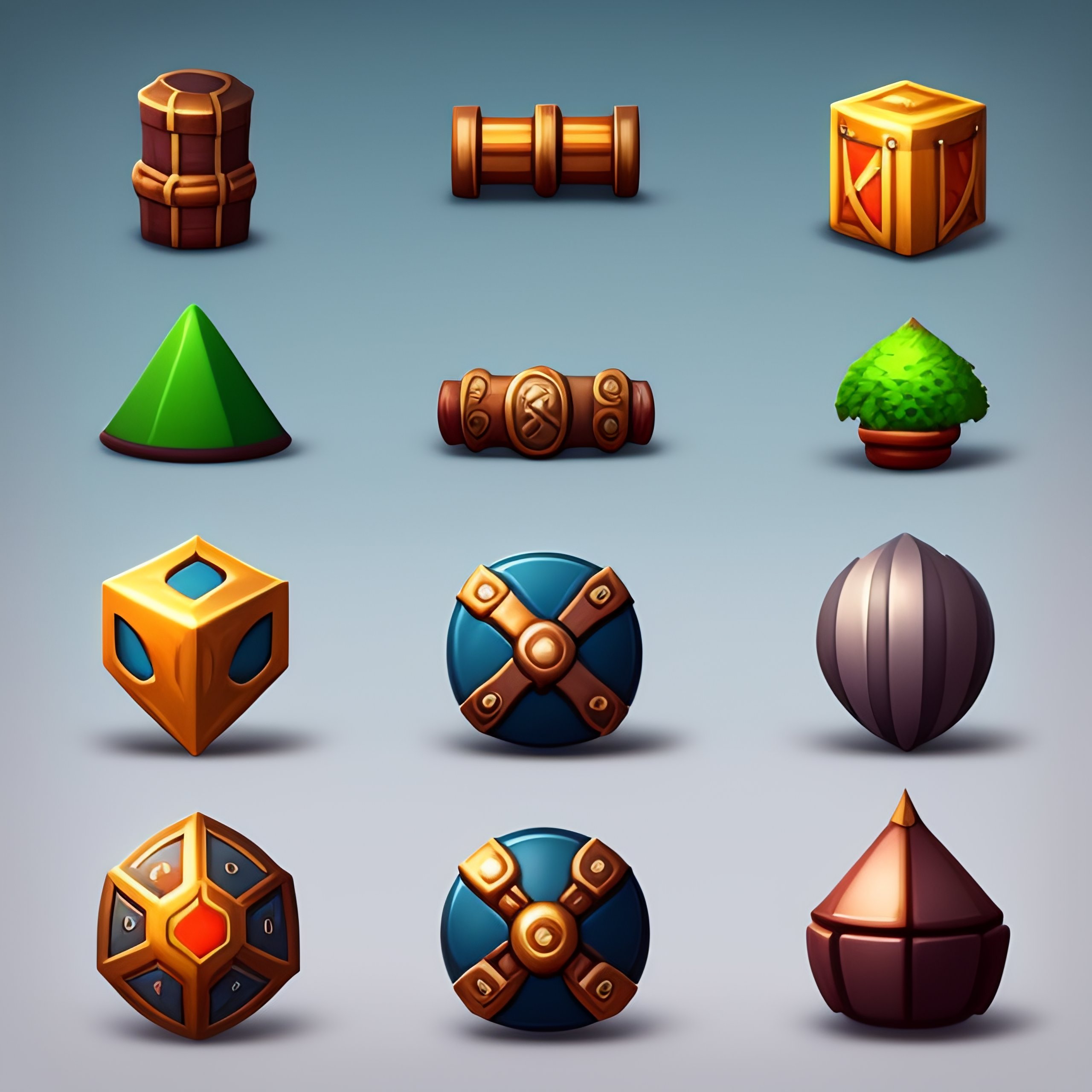 Lexica - Stylized RPG game icons
