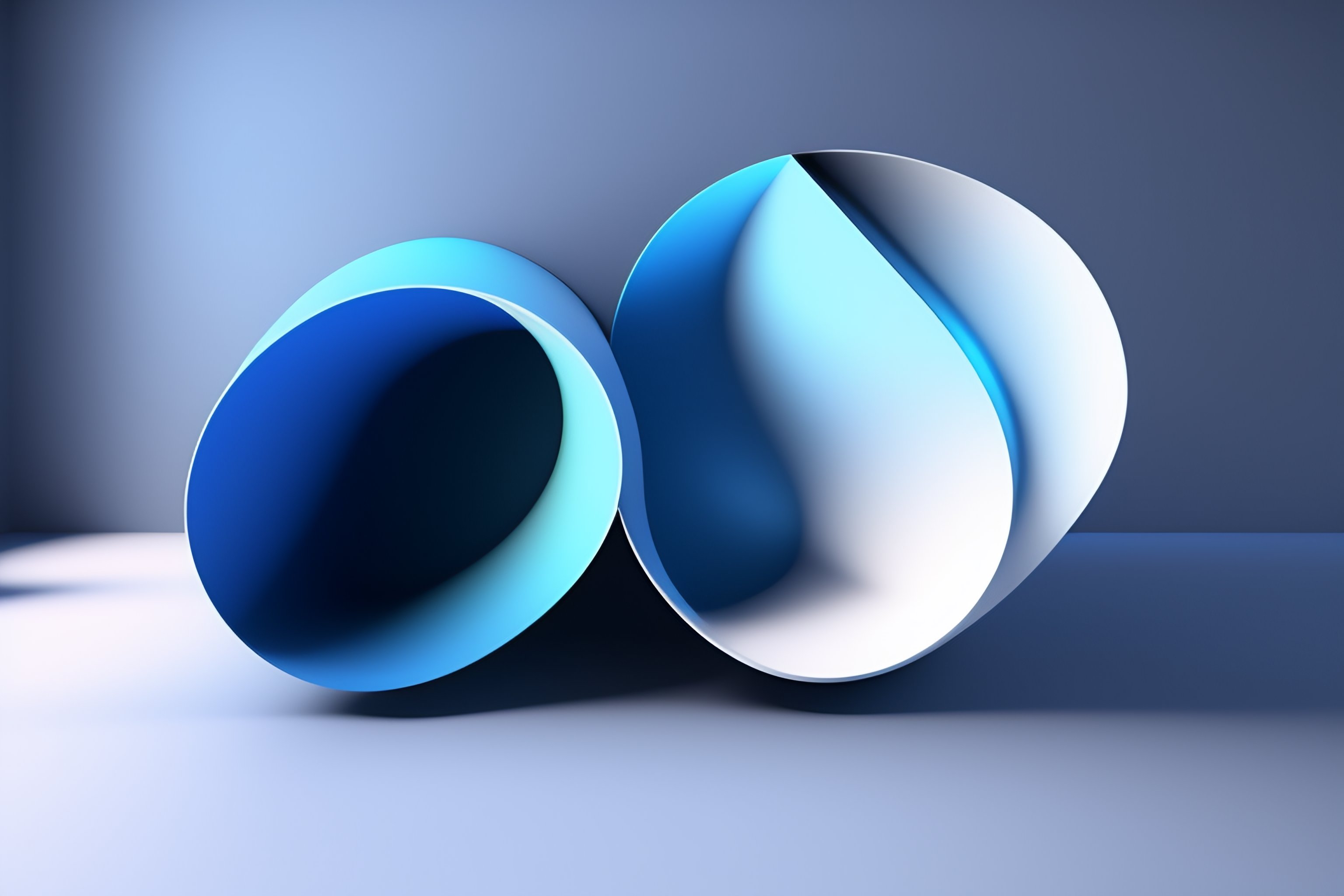 Lexica - 3d shape wallpaper with multiple layers and show shadows ...