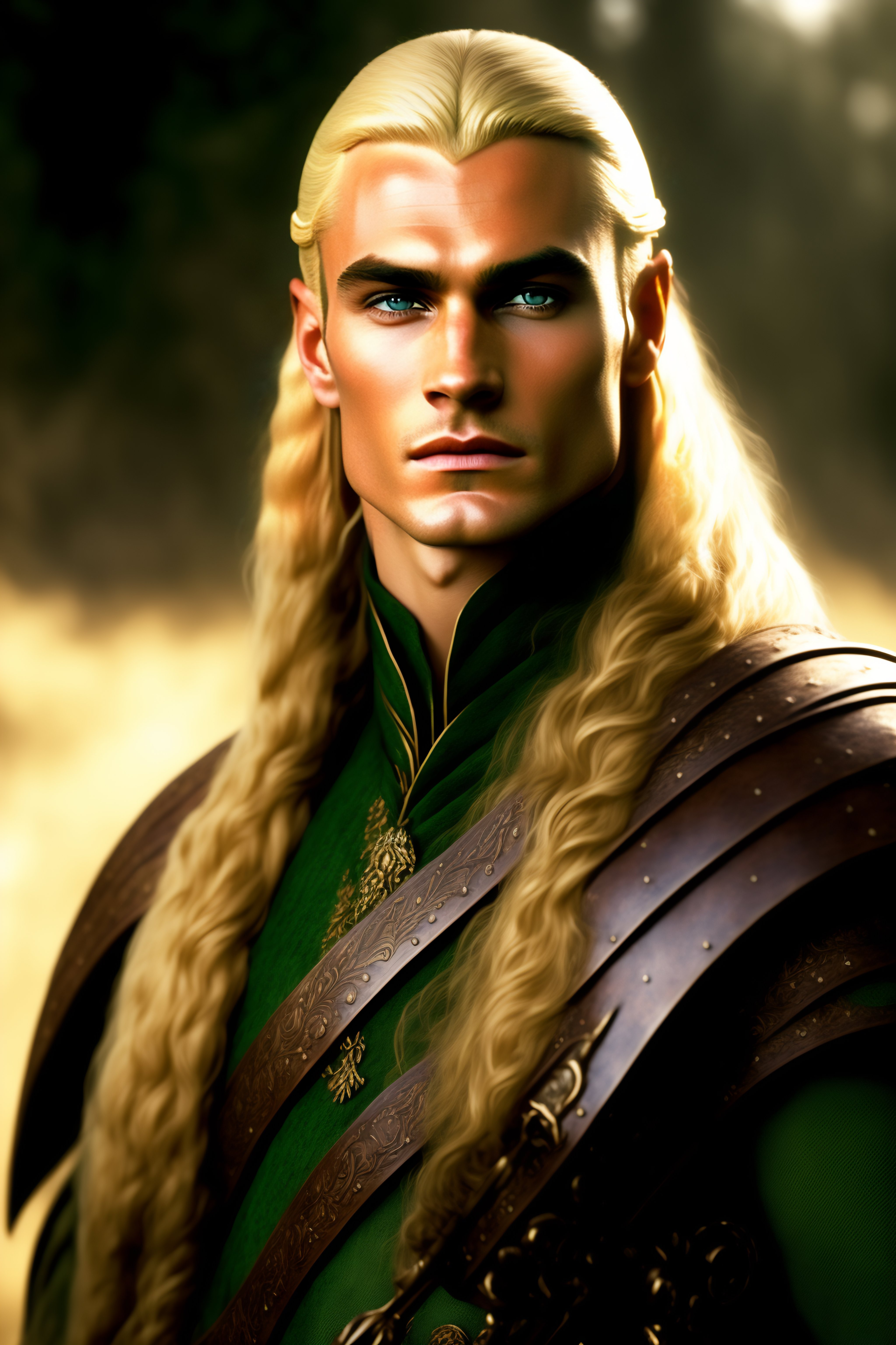 Lexica - Legolas archer, posing, photo, film, wallpaper