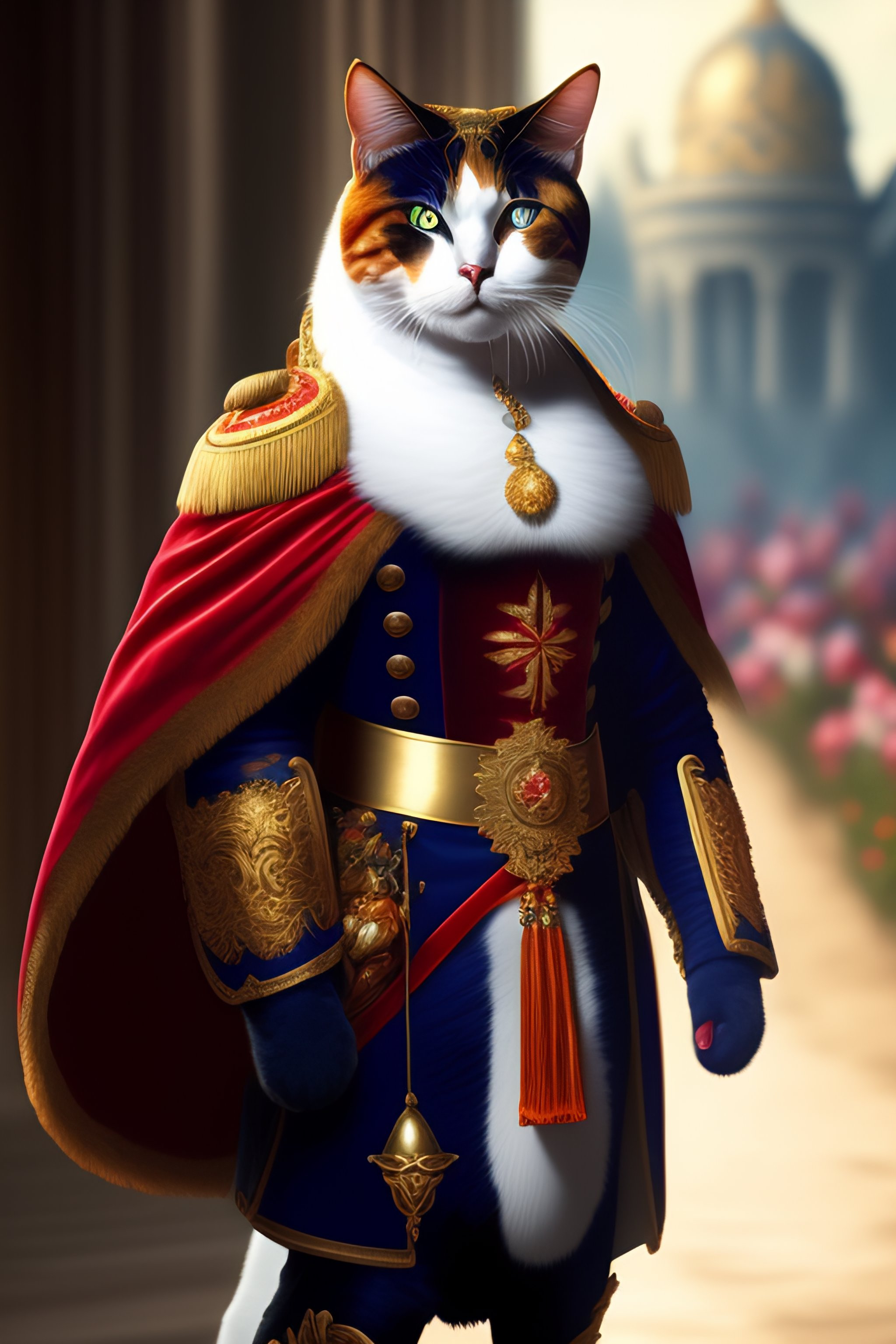 Lexica - Cat as napoleon, World of Warcraft sytyle