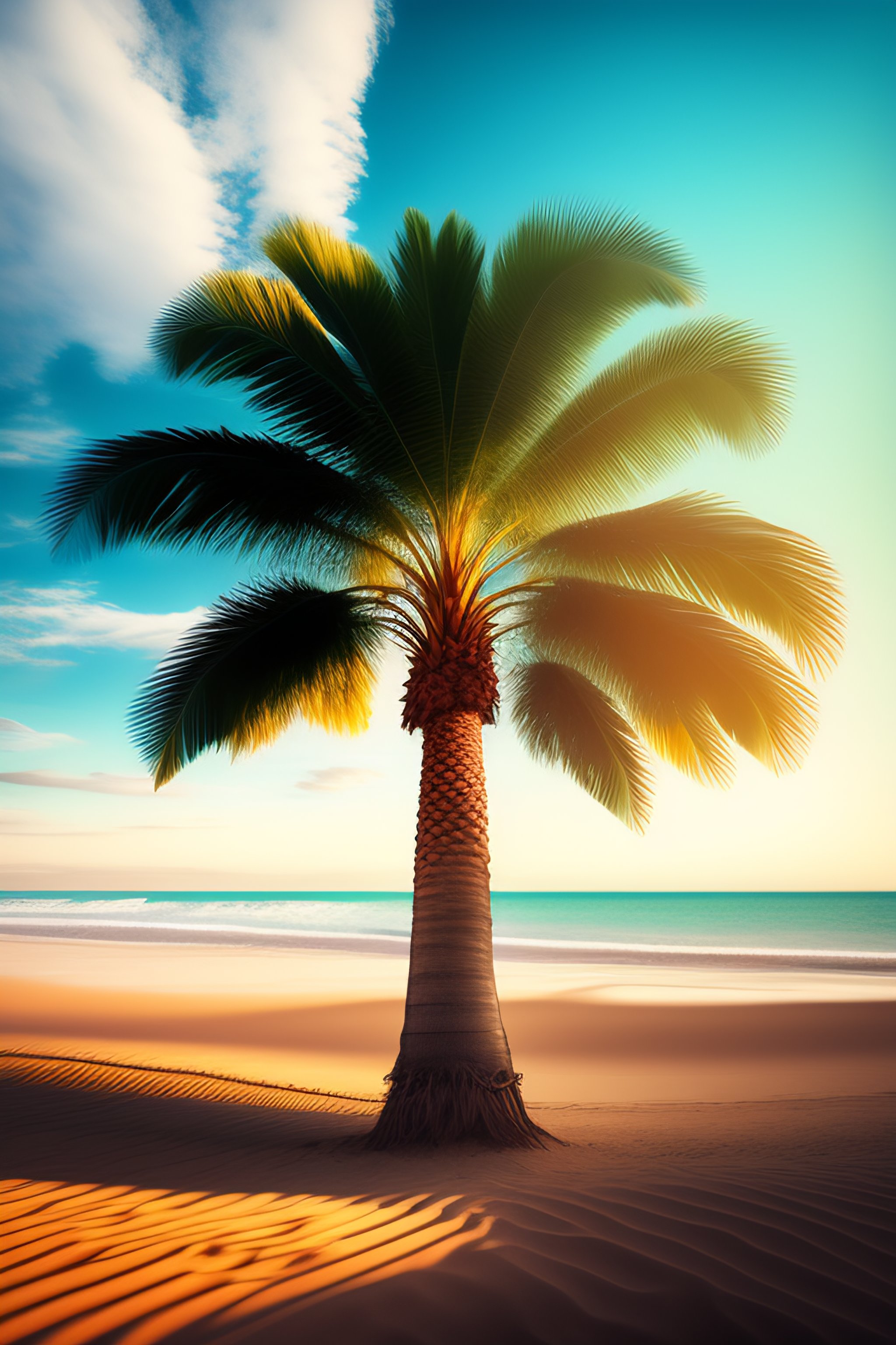Lexica - Palm tree with date
