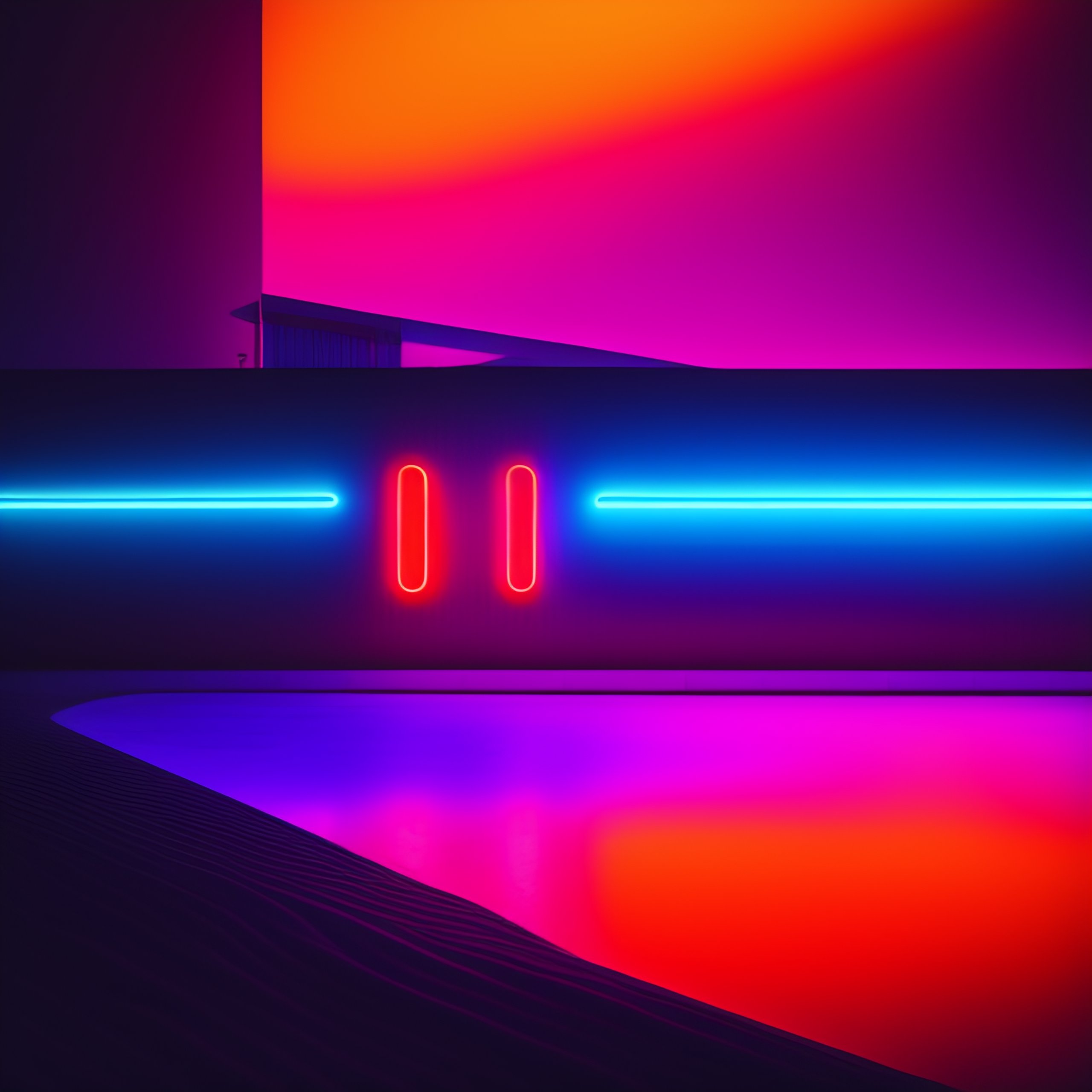 Lexica - Logo, minimalism,it,neon, Cinematic, Color Grading,neon style