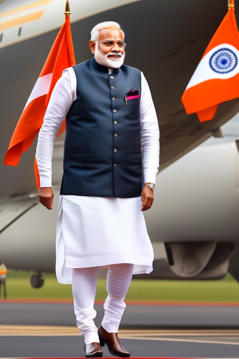 Narendra Modi Standing Photo