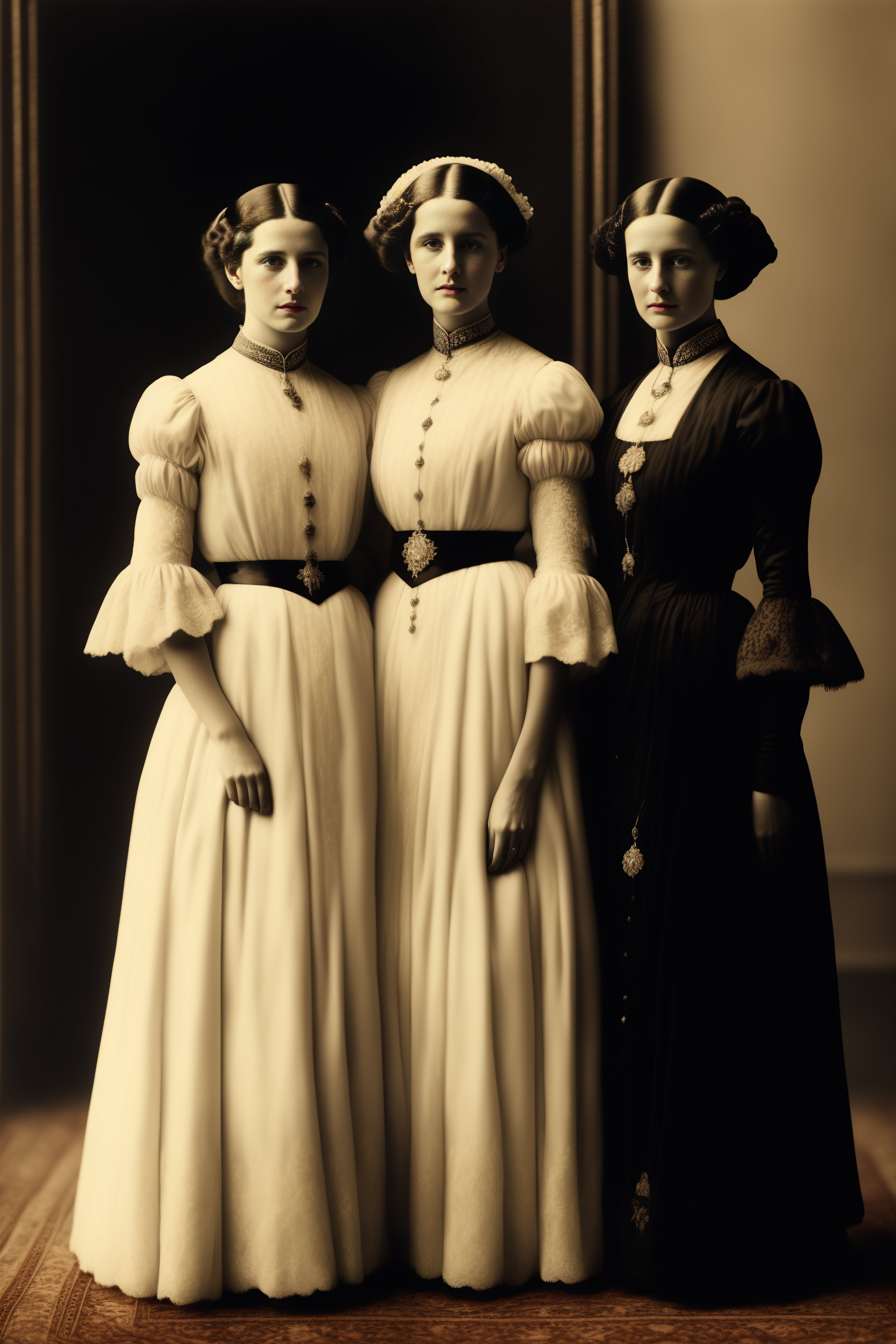 Lexica - Edwardian three sisters photo