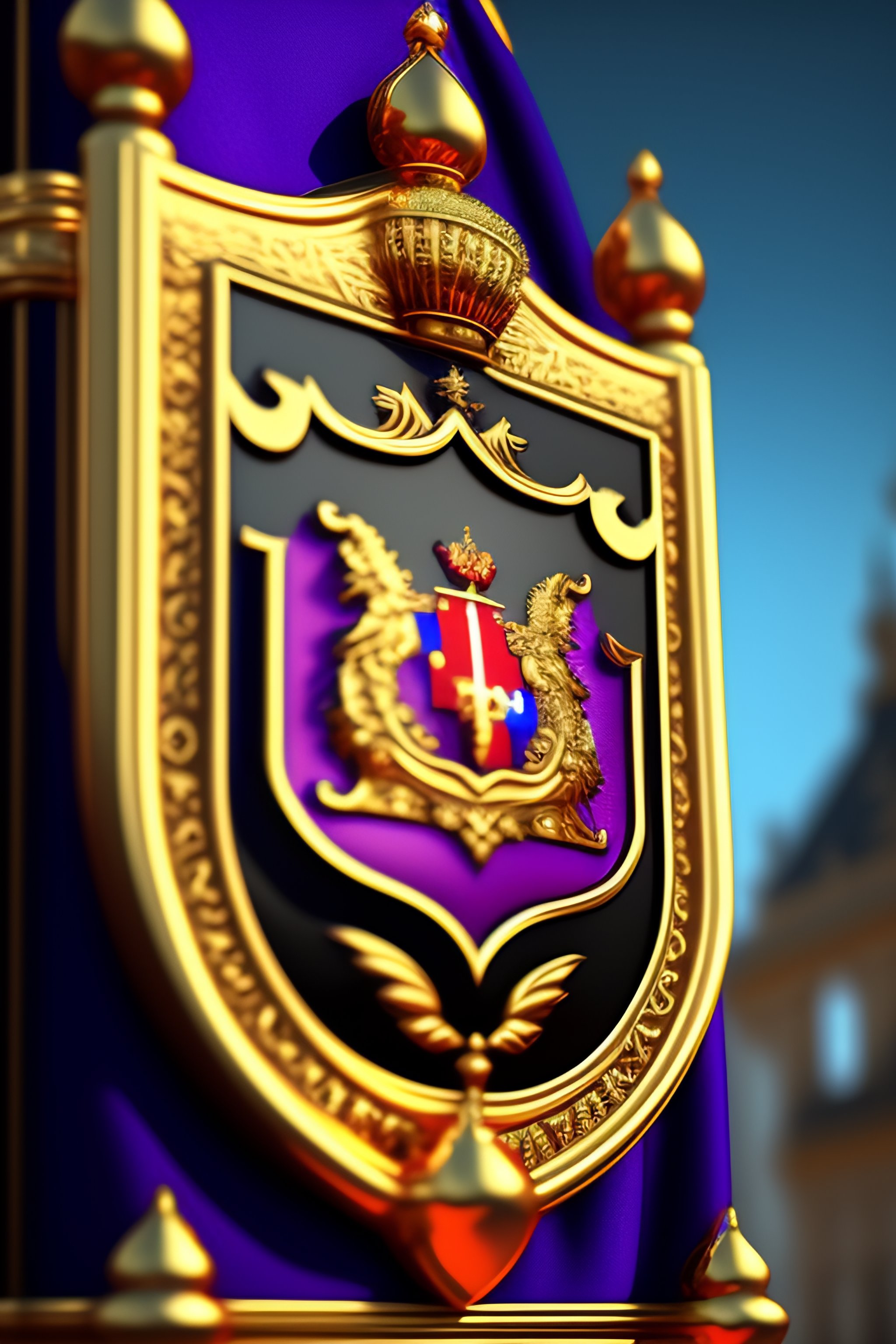 Lexica - /imagine prompt: coat of arms + royal coat of arms + heraldic ...