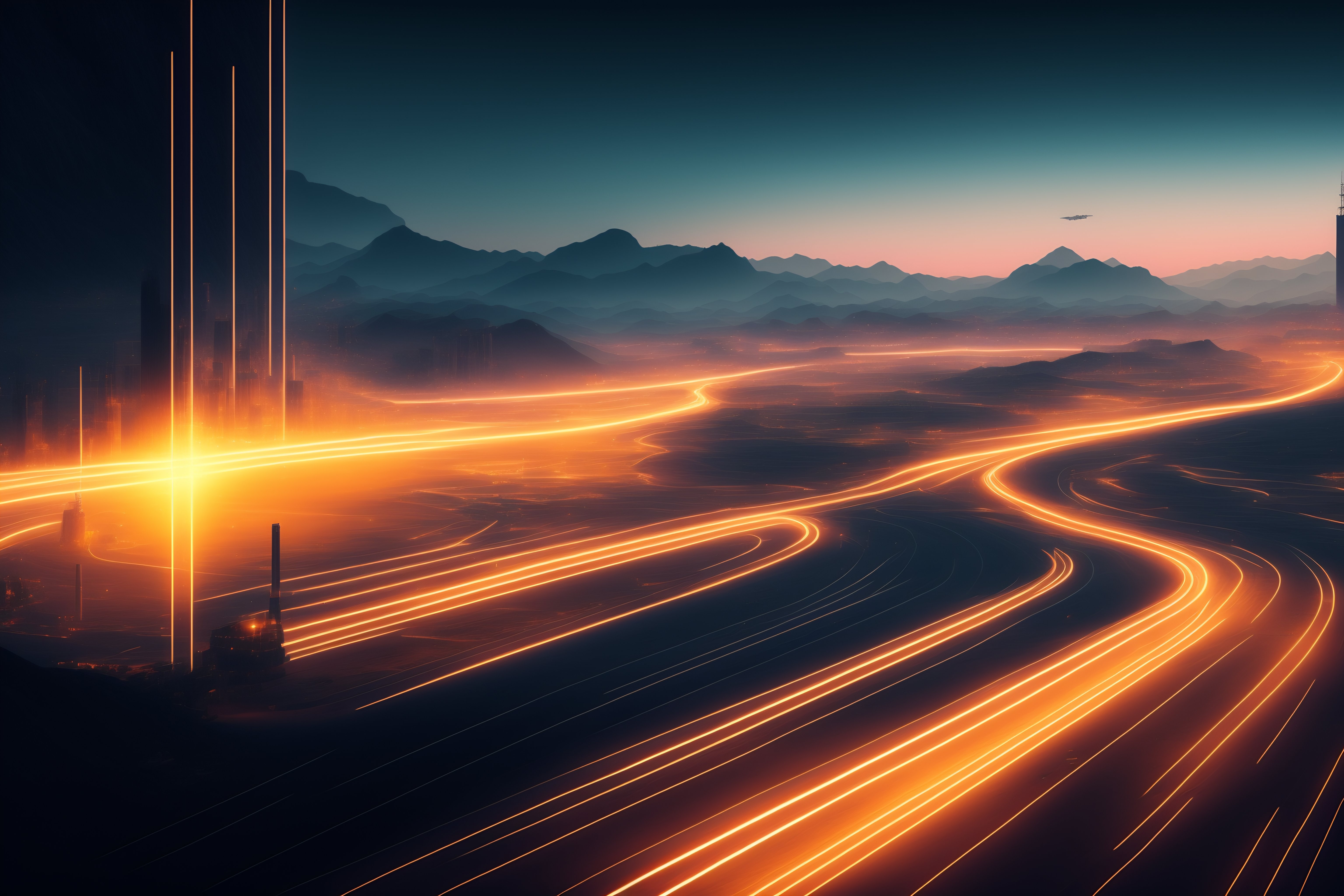 Lexica - "Generate a visual representation of the impact of ...