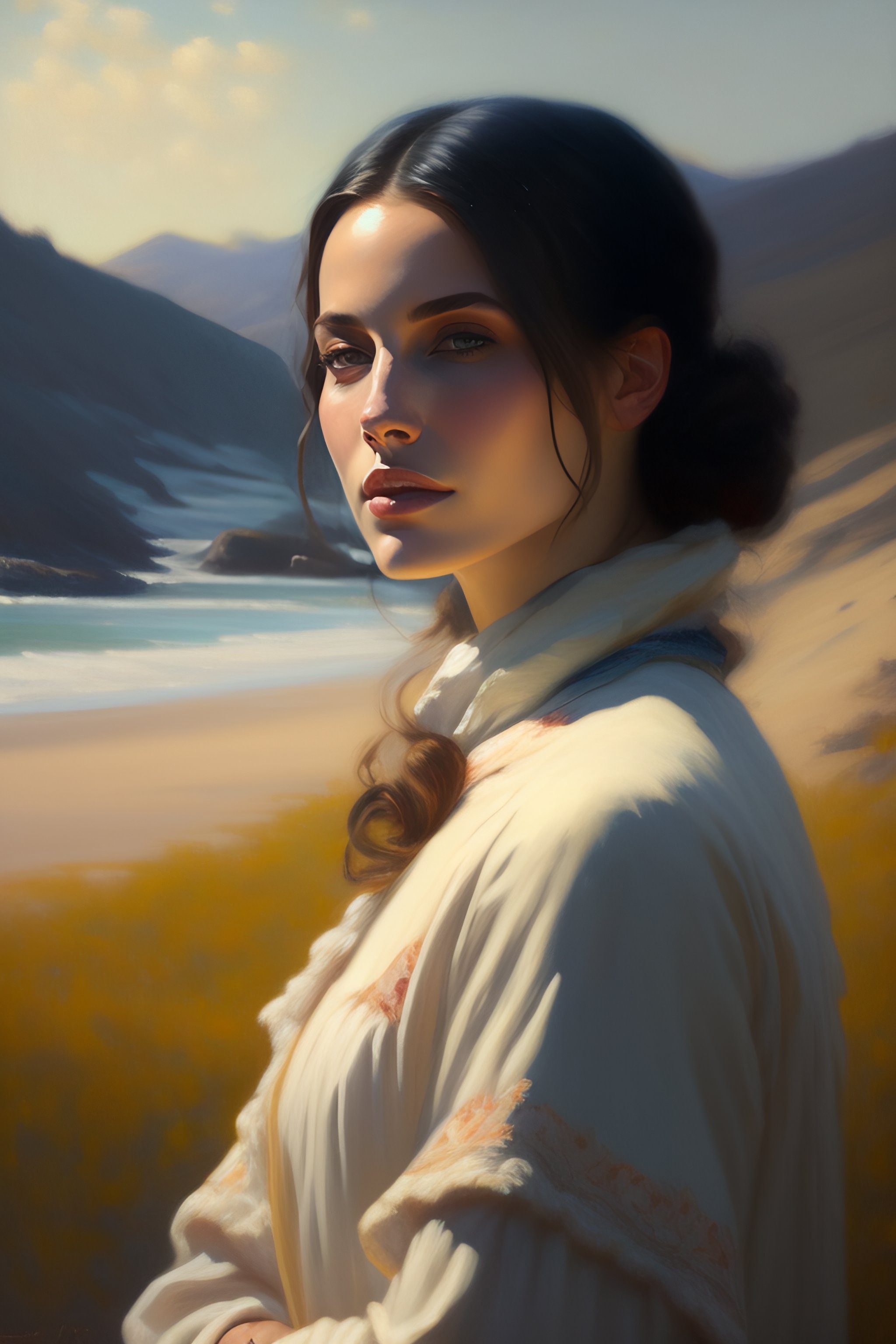Lexica - A painting by jeremy lipking