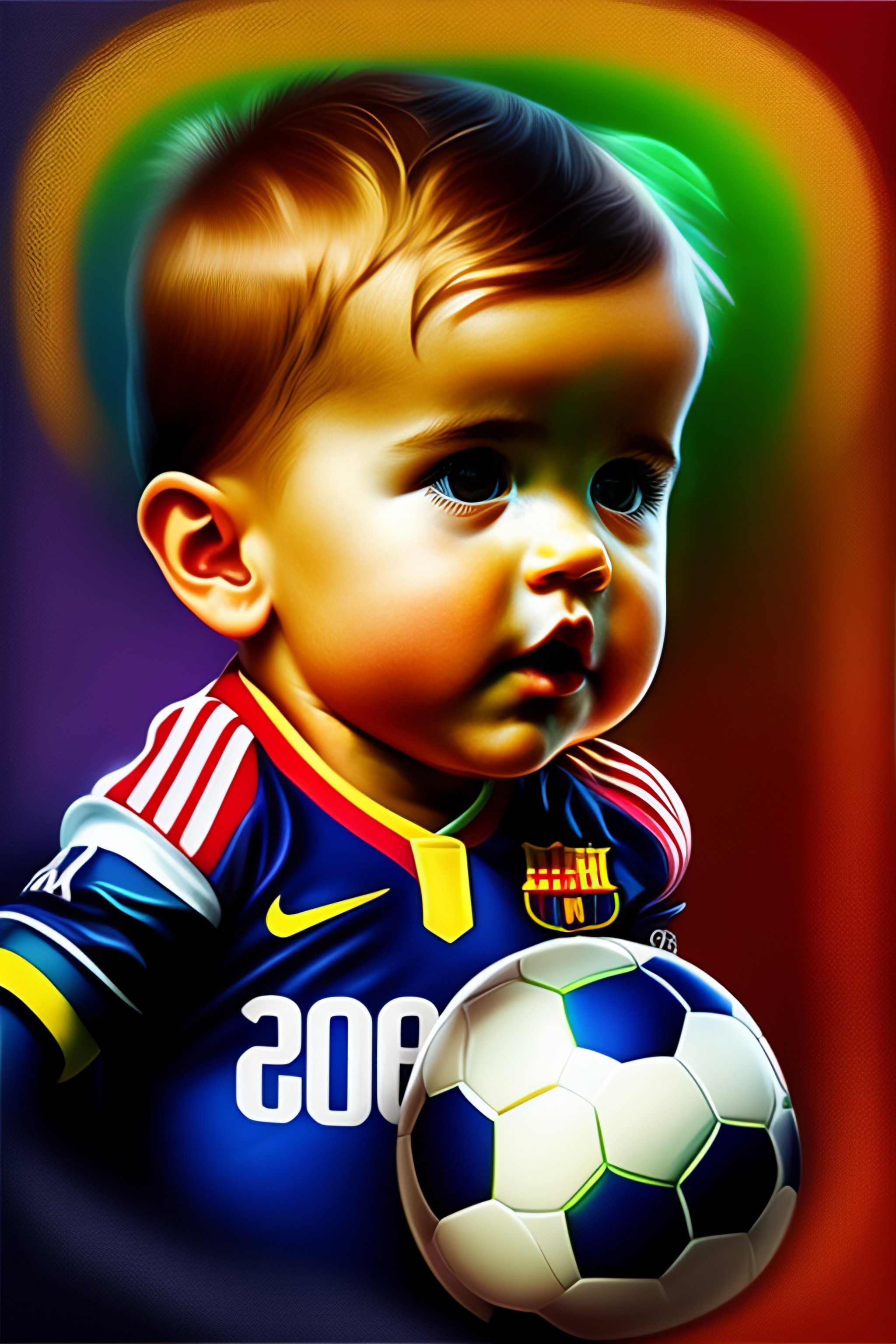 Lexica - Baby messi