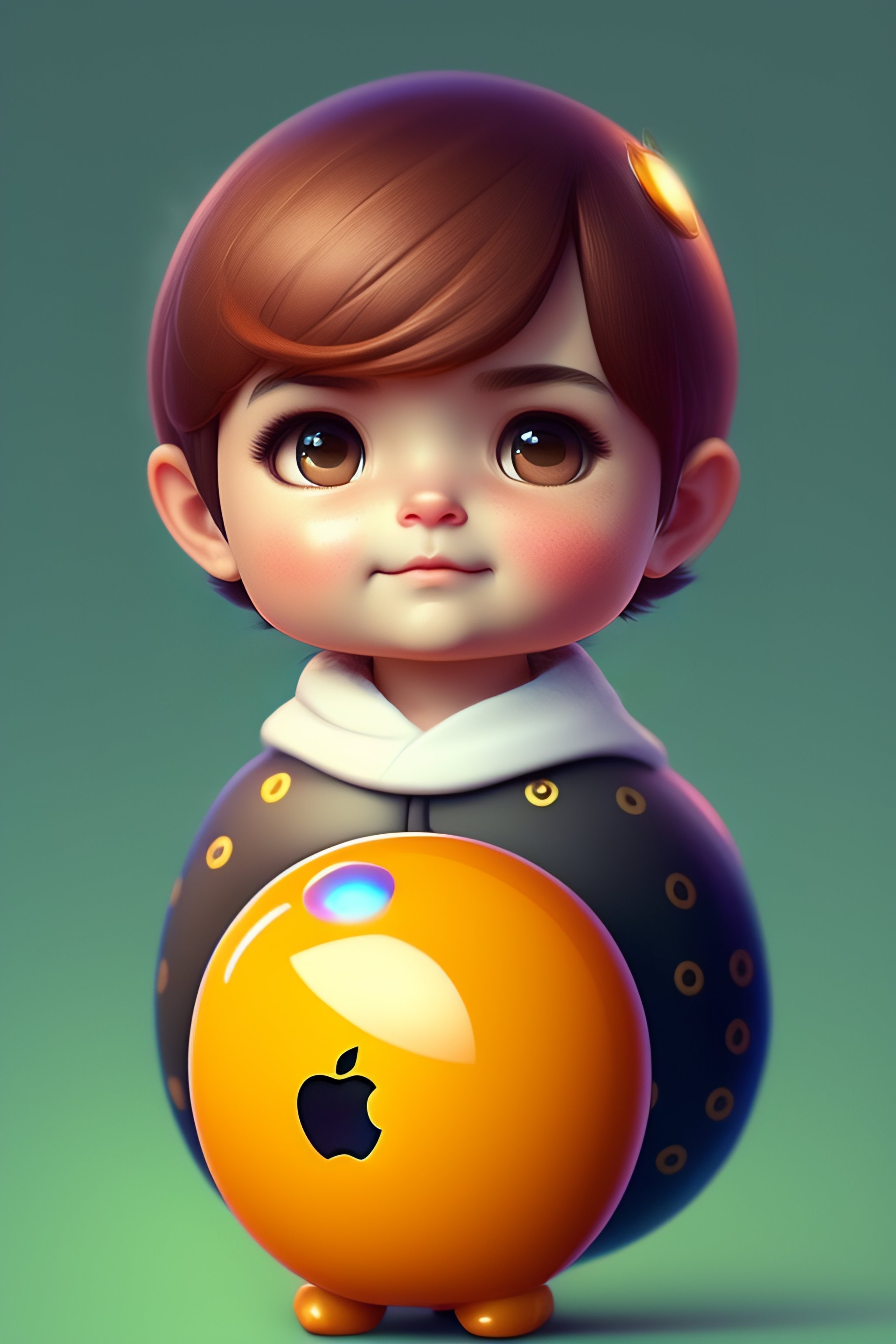 Lexica - Cute and adorable cartoon Steve Jobs, fantasy, dreamlike ...