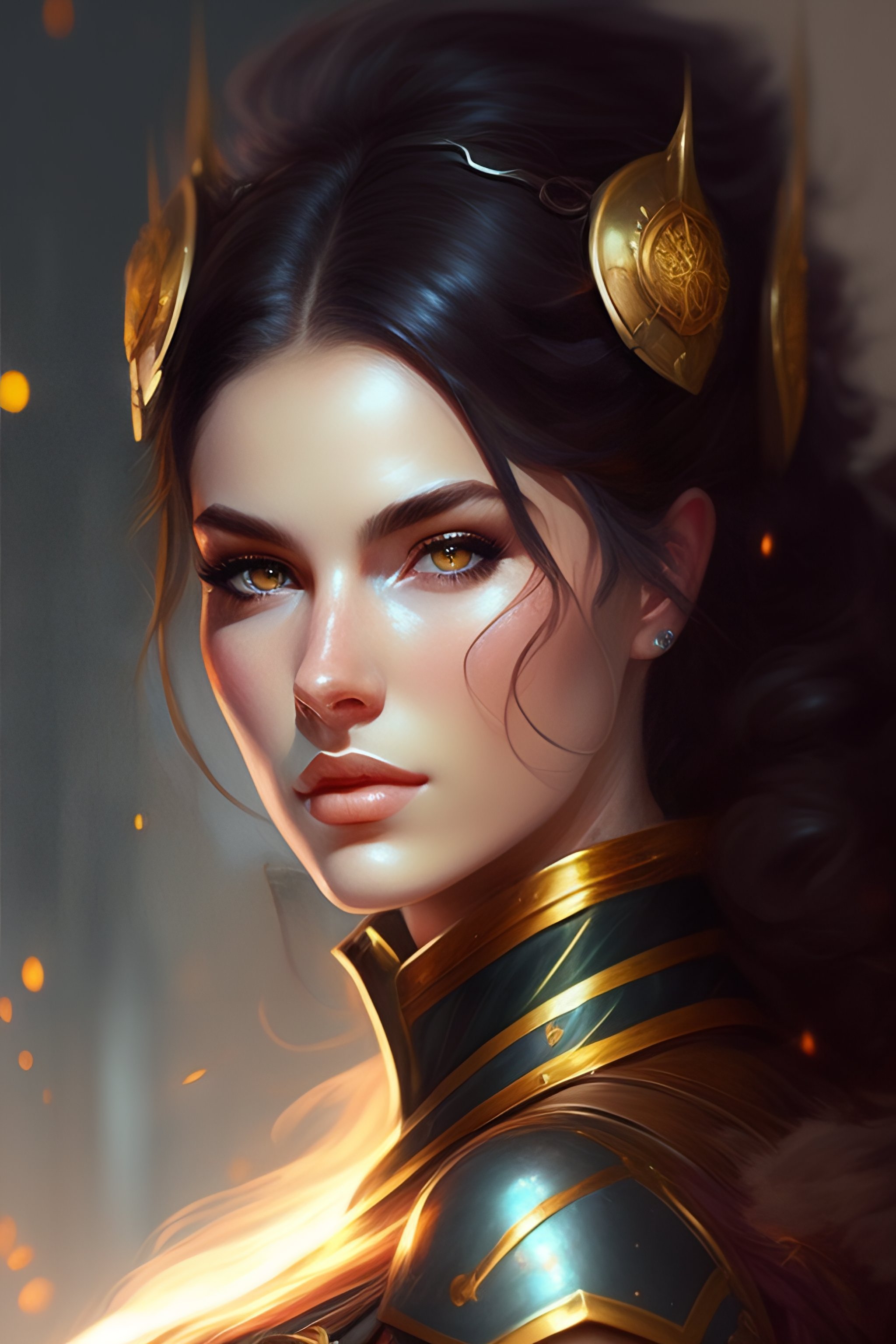 Lexica - Portrait of a warhammer girl, biology estudent, epic, tragic ...