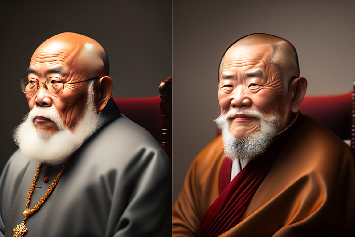 Asian Monk Beard