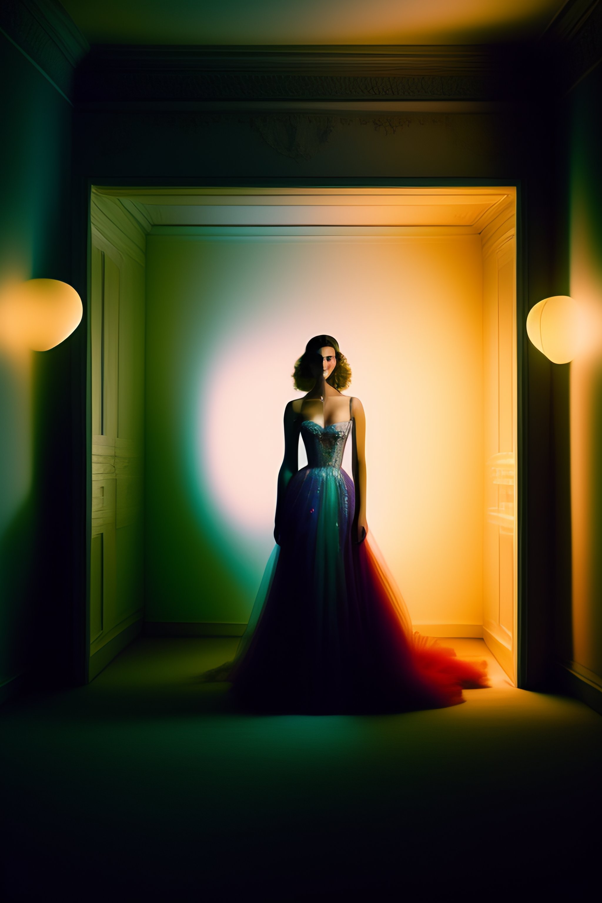 Lexica - Portrait photography by tim walker of a beautiful woman in ...