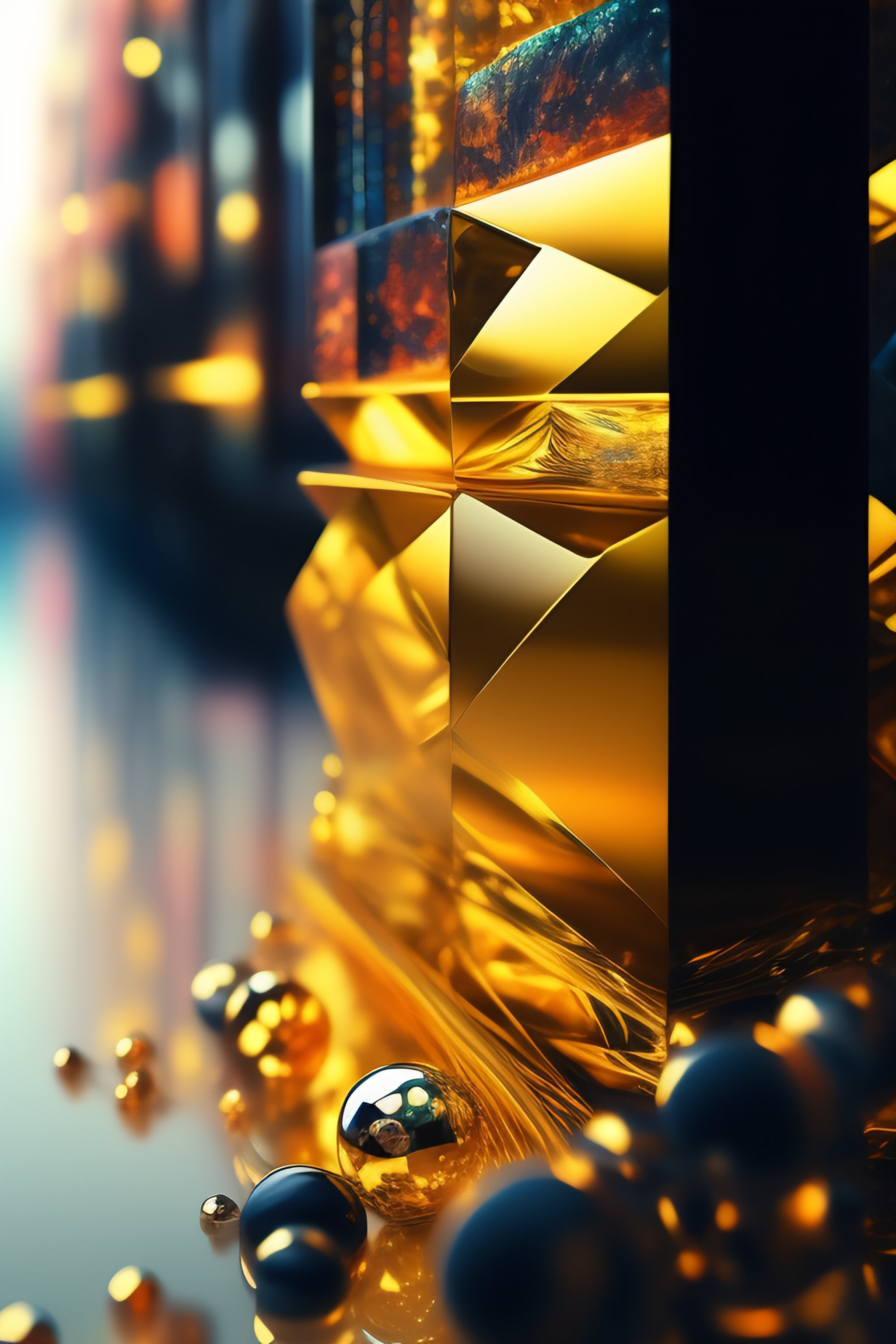 Lexica - Abstract Geometric Background Photos]