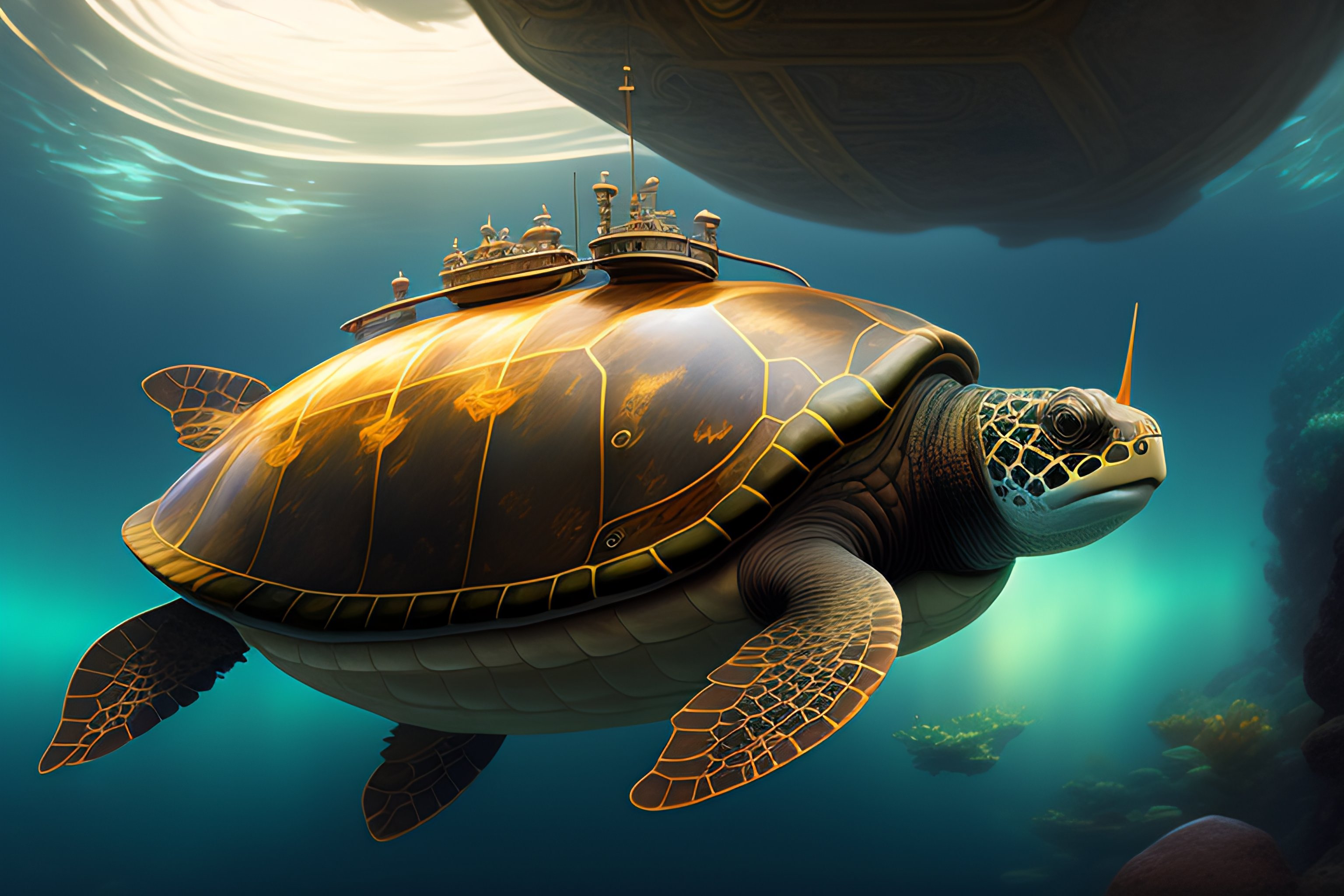 Turtle Concept Art