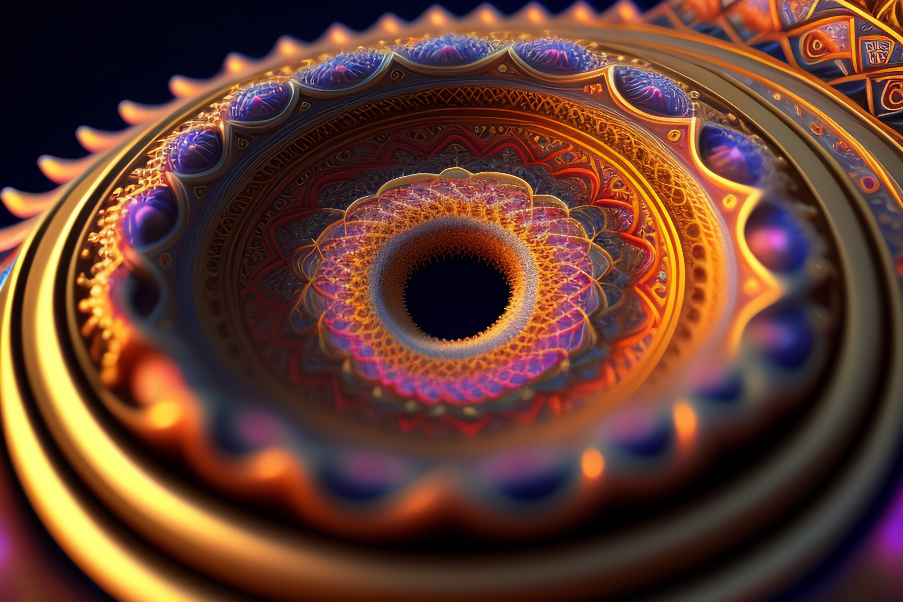 Lexica - Fractal structure, tangled mandala vortex, hyperdetailed ...