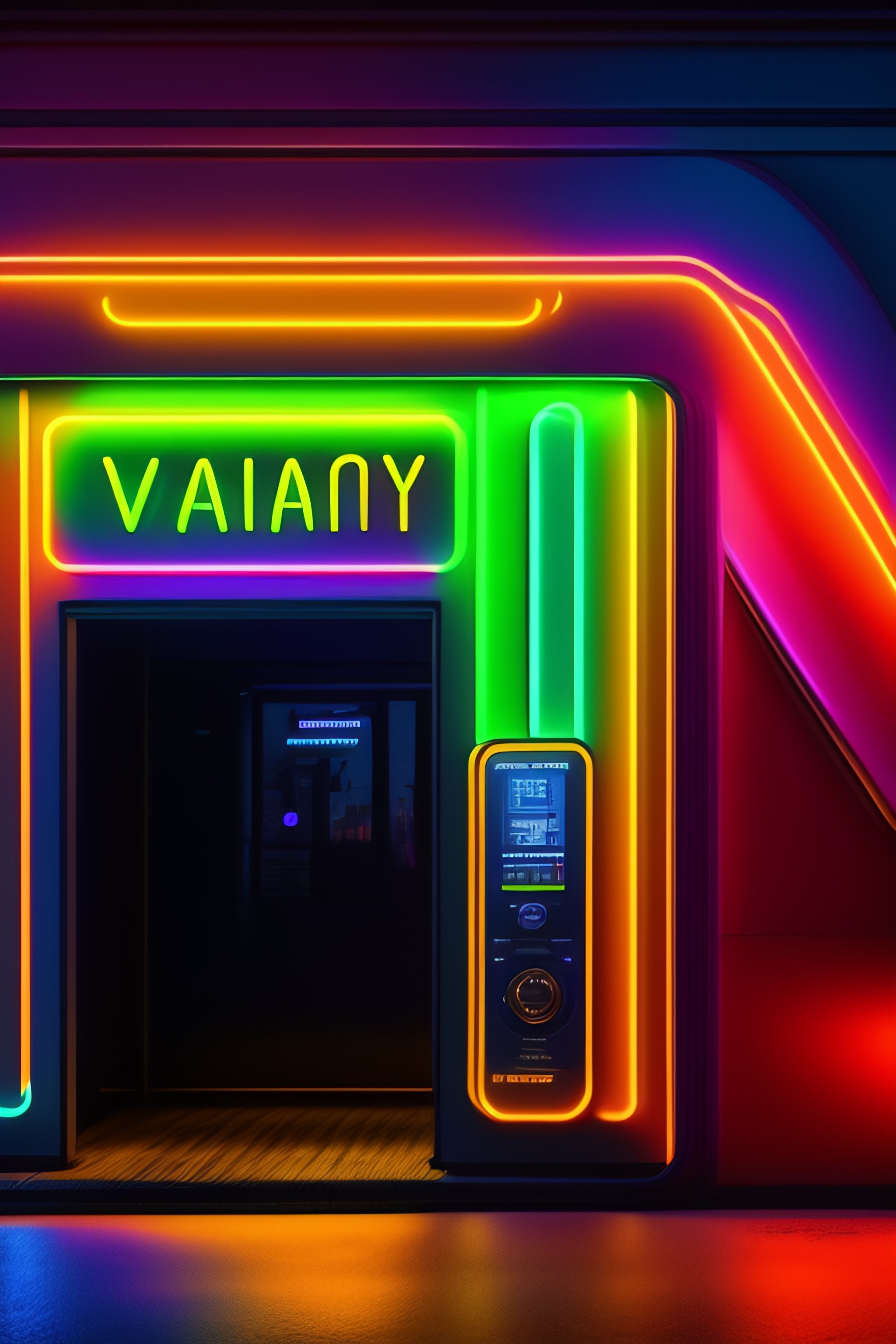 Lexica - Neon from valorant cleveage