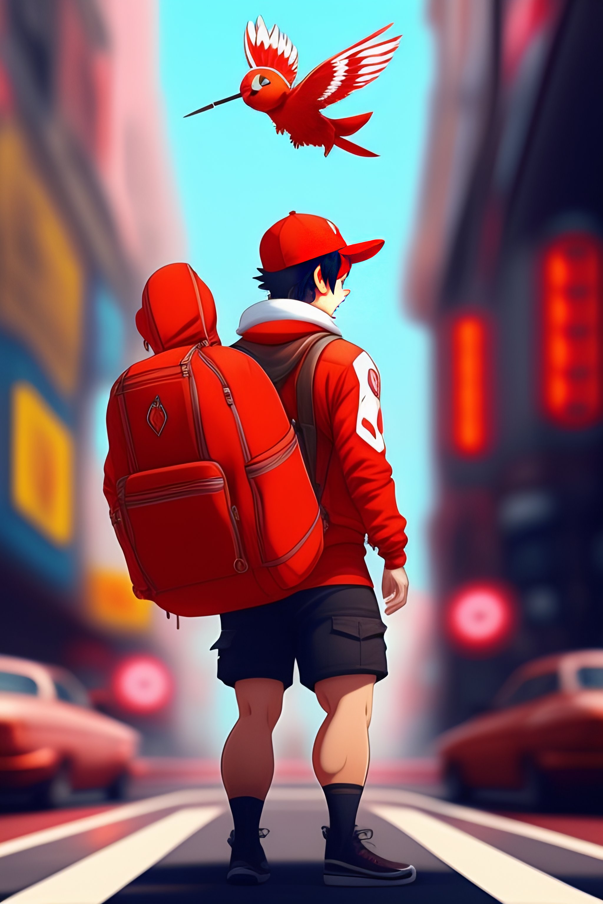 Pokemon Master Red Wallpaper