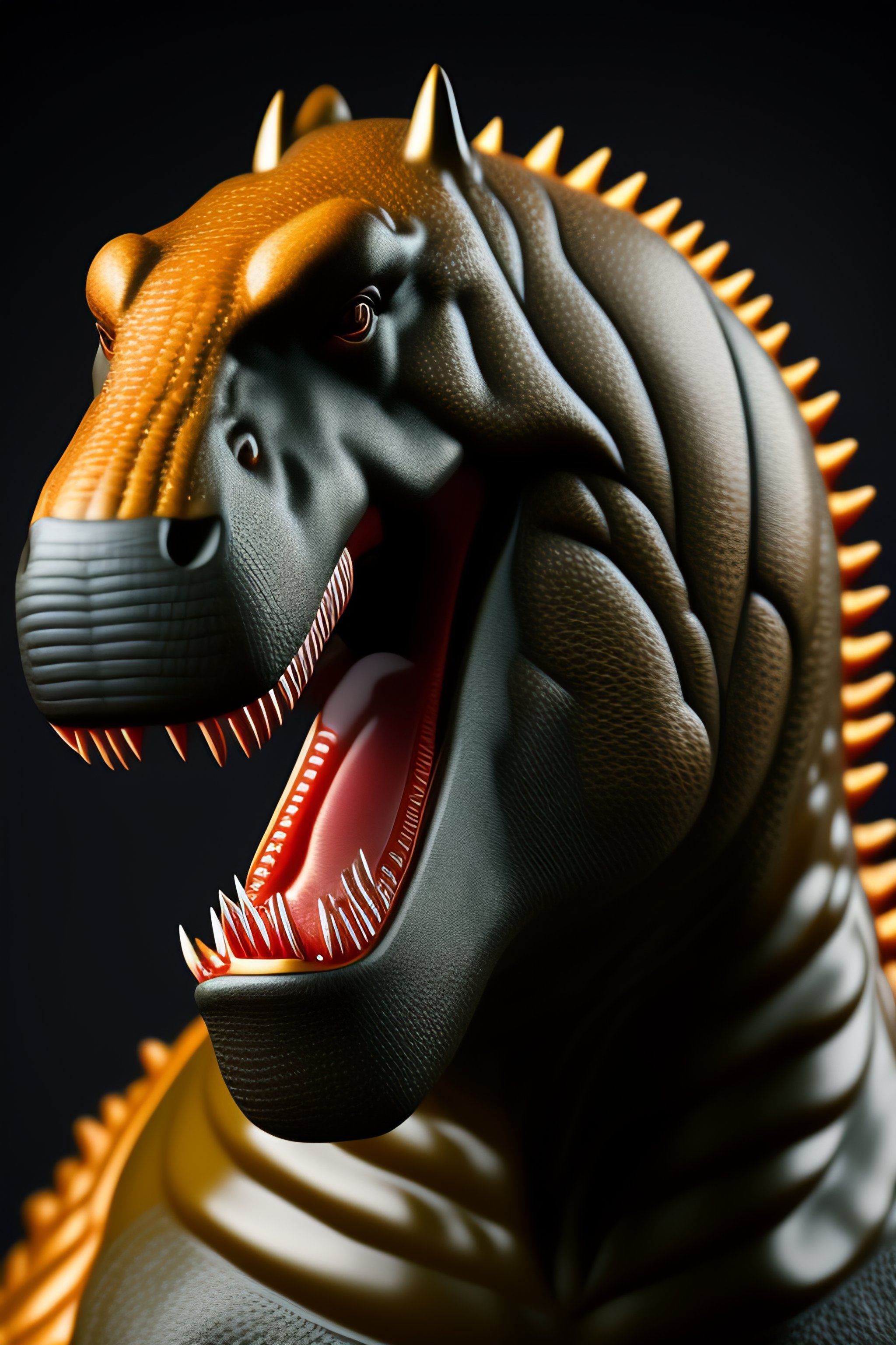 Lexica - Trex man , detailed, realistic, nft style