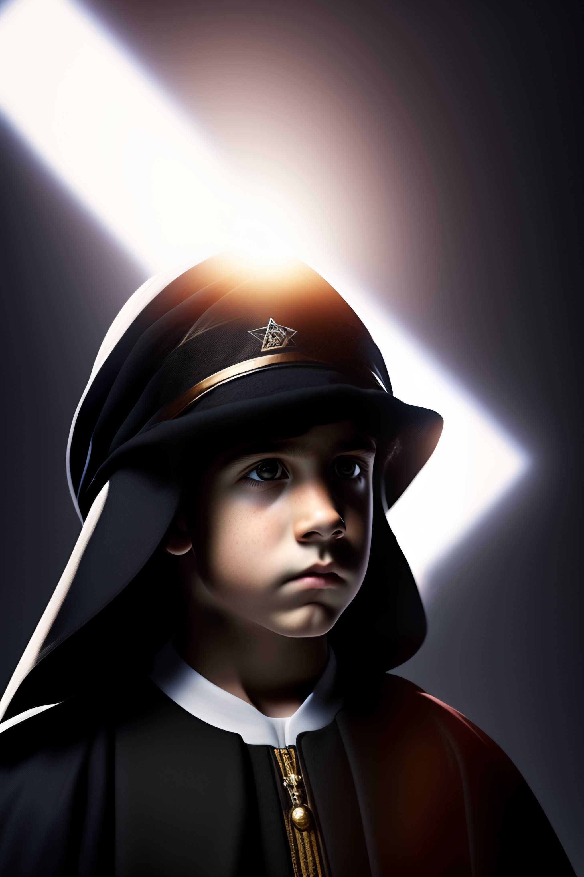 Lexica - An Israeli Jewish boy, ultra-Orthodox, superhero, wearing a ...