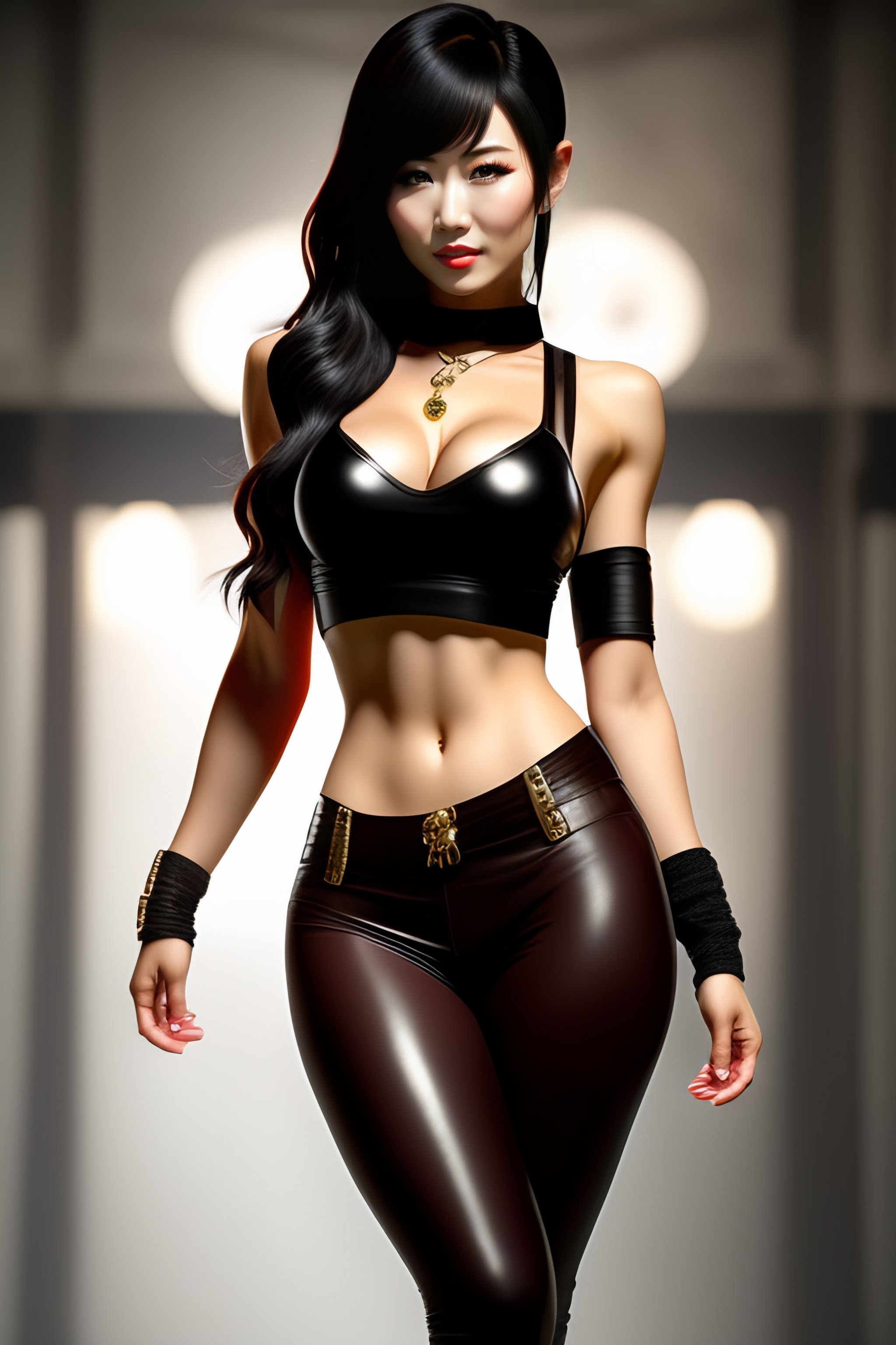 Lexica Tifa做爱乳交胸部敞开