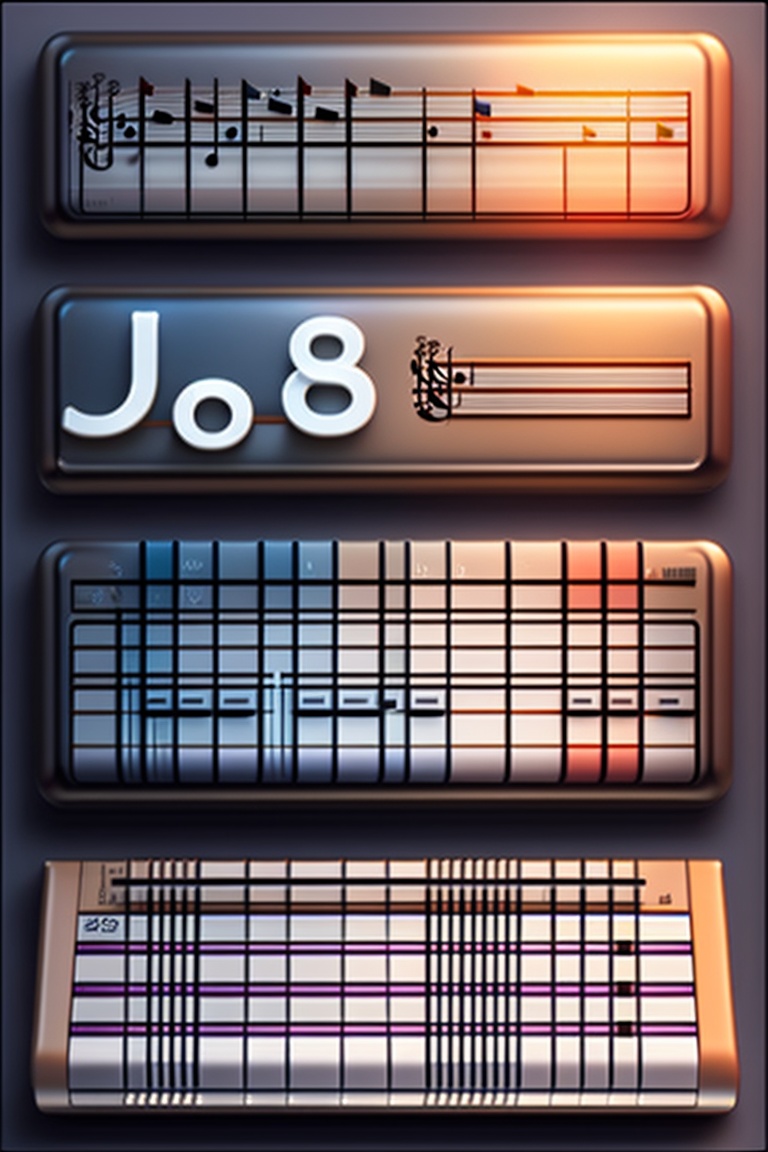 Lexica - A musical score to analyze the scope, the rhythmic figures ...