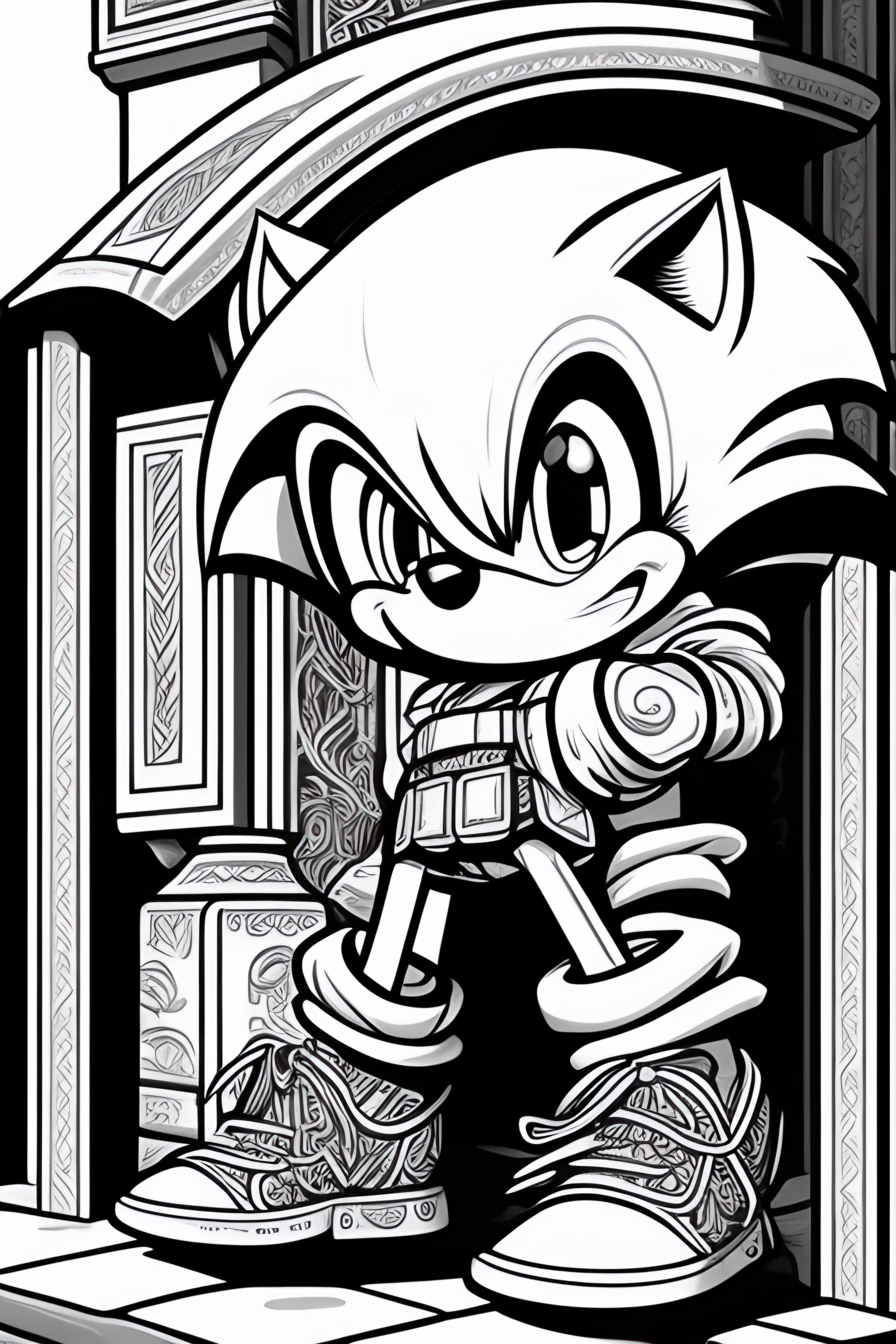 72 Sonic Coloring Pages (Free PDF Printables), 44% OFF