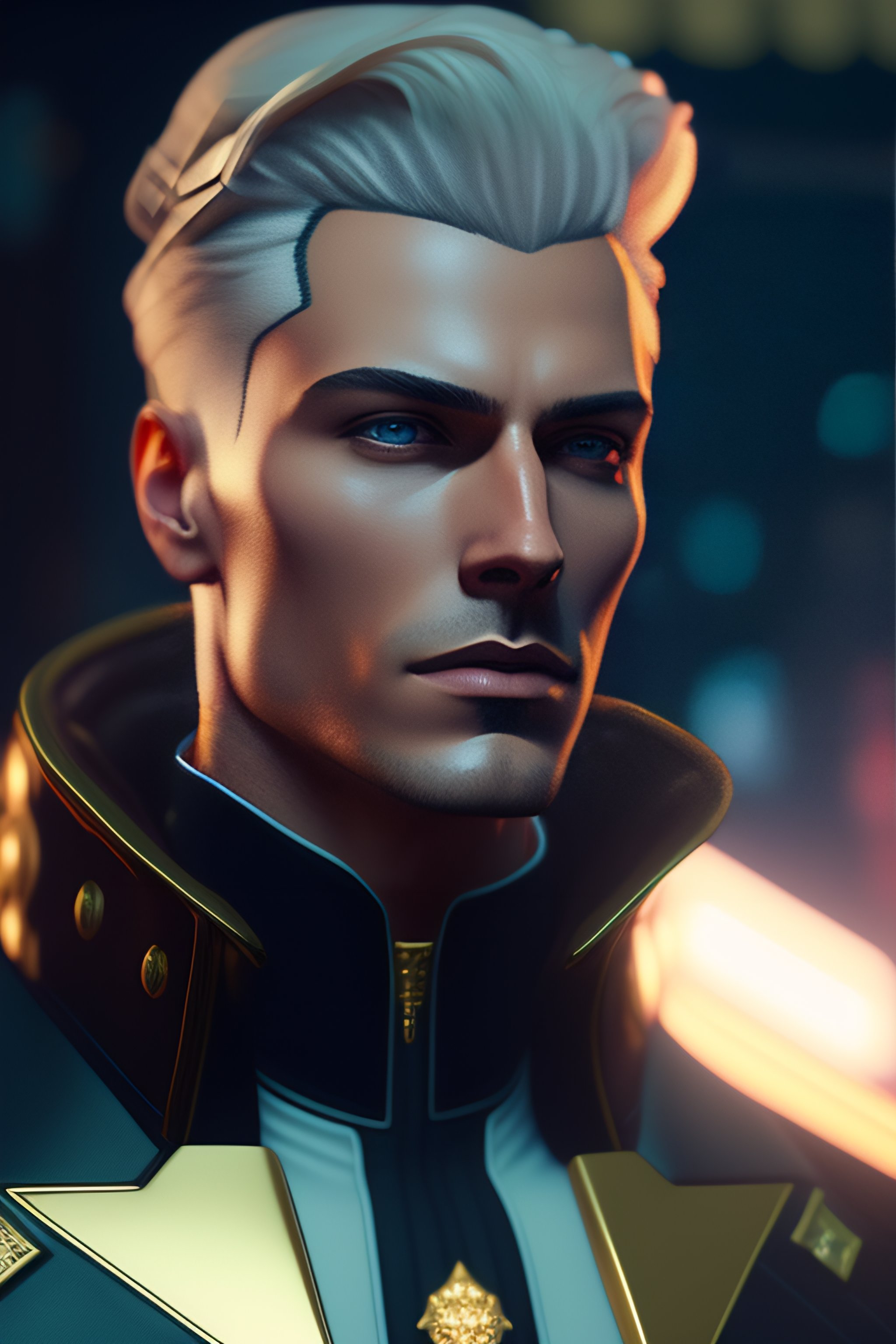 Lexica - Highly detailed portrait of johan liebert in cyberpunk 2 0 7 7 ...