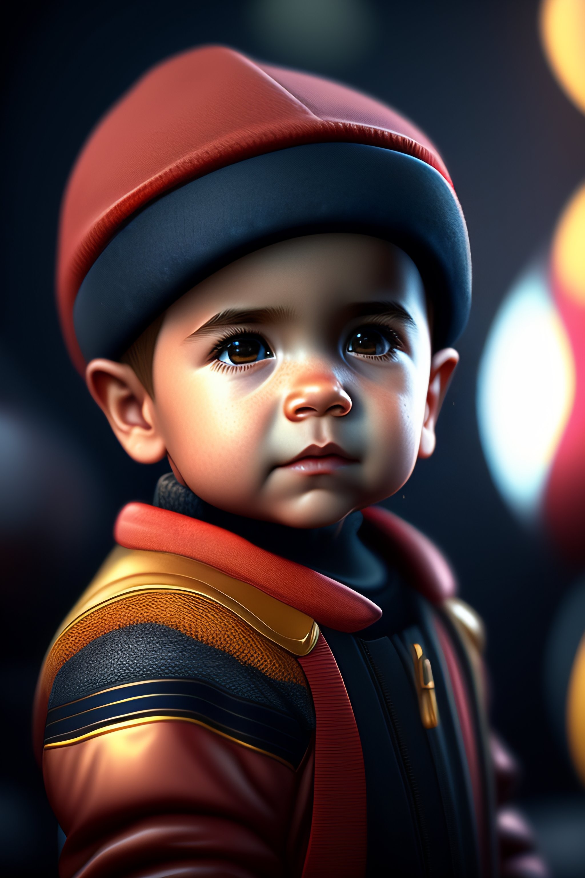 Lexica - Baby beckham, moonwalker, render, rembrandt, cgsociety ...