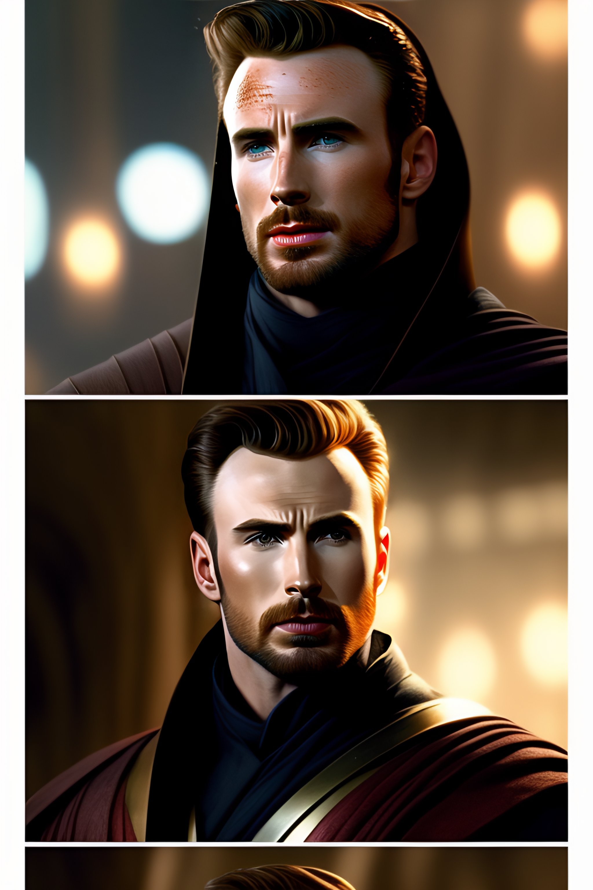 Lexica - Chris evans as a jedi mster