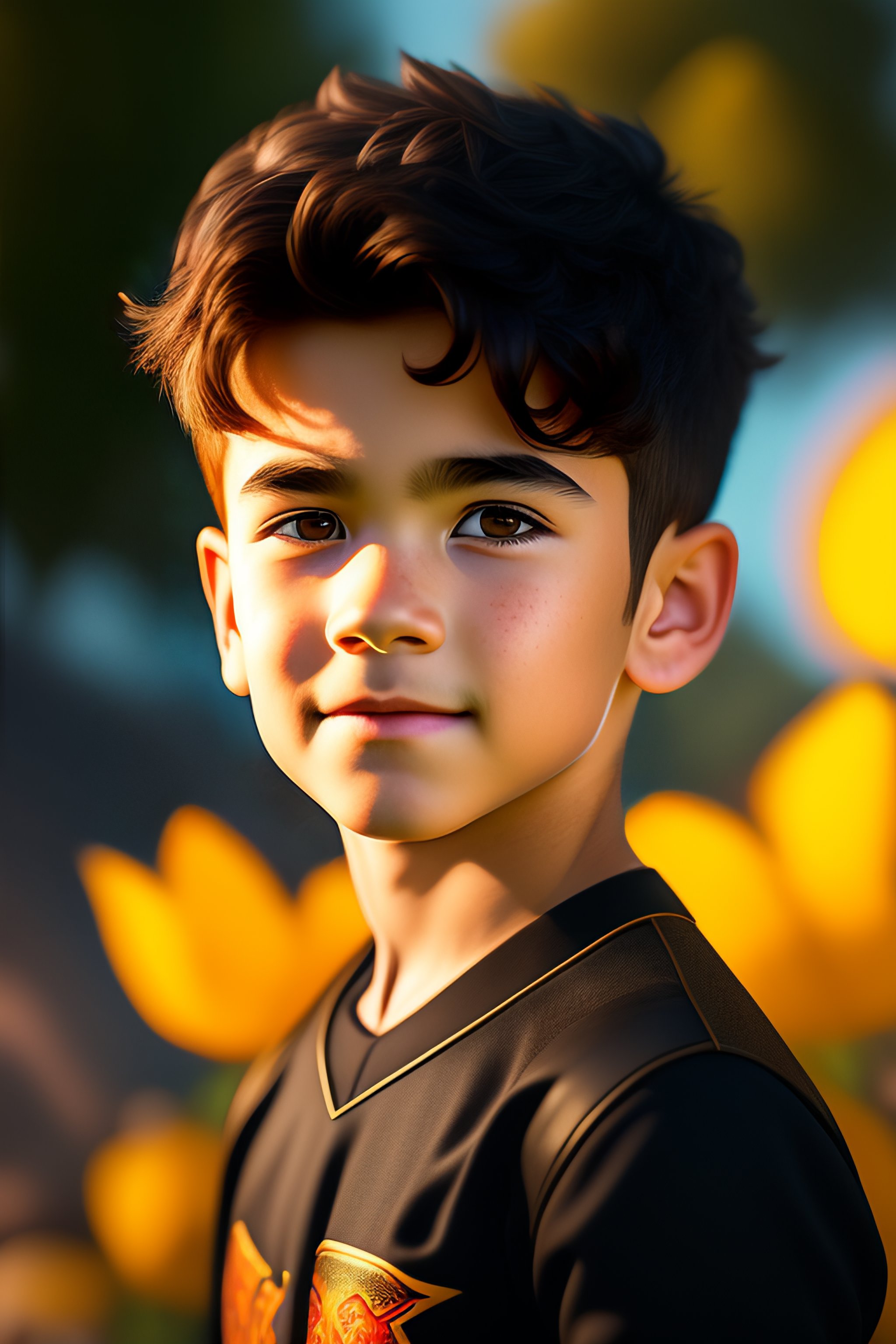 Lexica - An epic fantasy comic book style portrait painting of a young ...