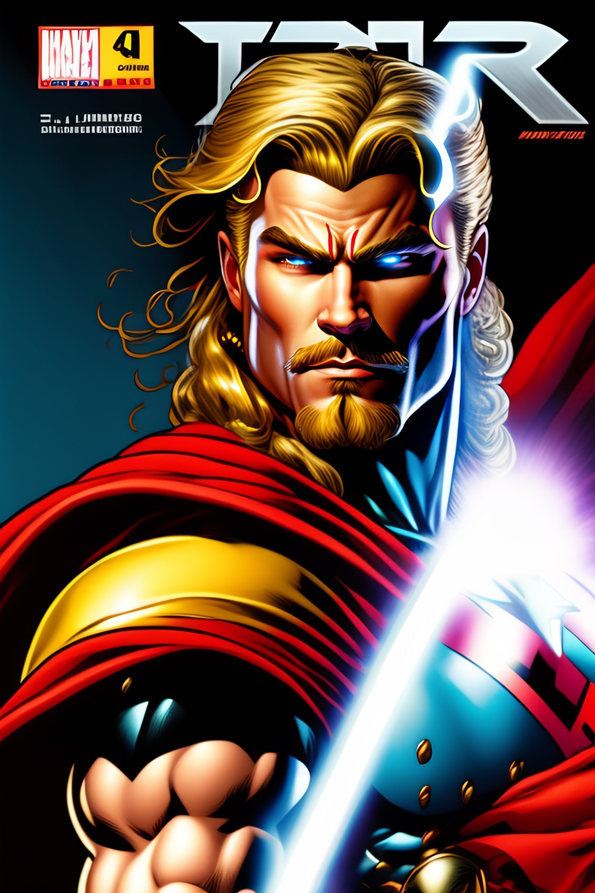 Lexica - Thor, comics style